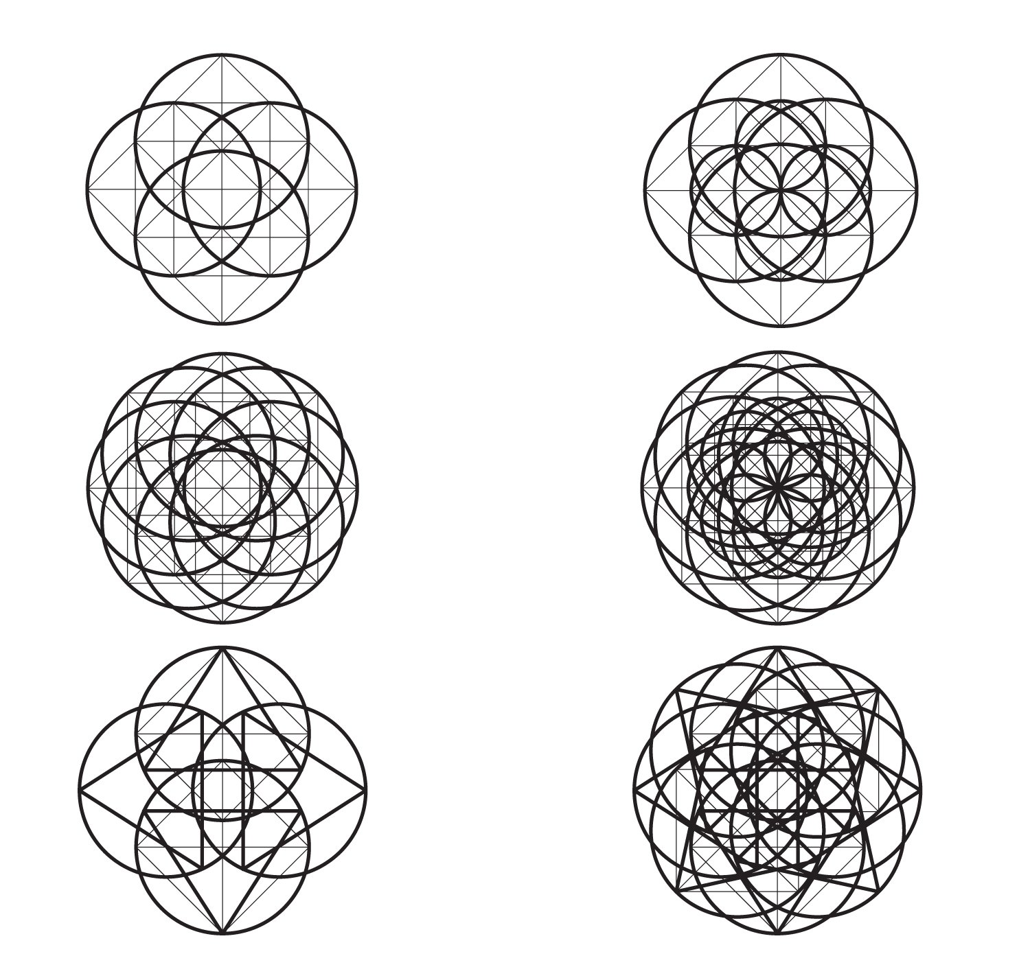 Complex Chakra Geometric Meditation Shapes (86803) | Illustrations ...