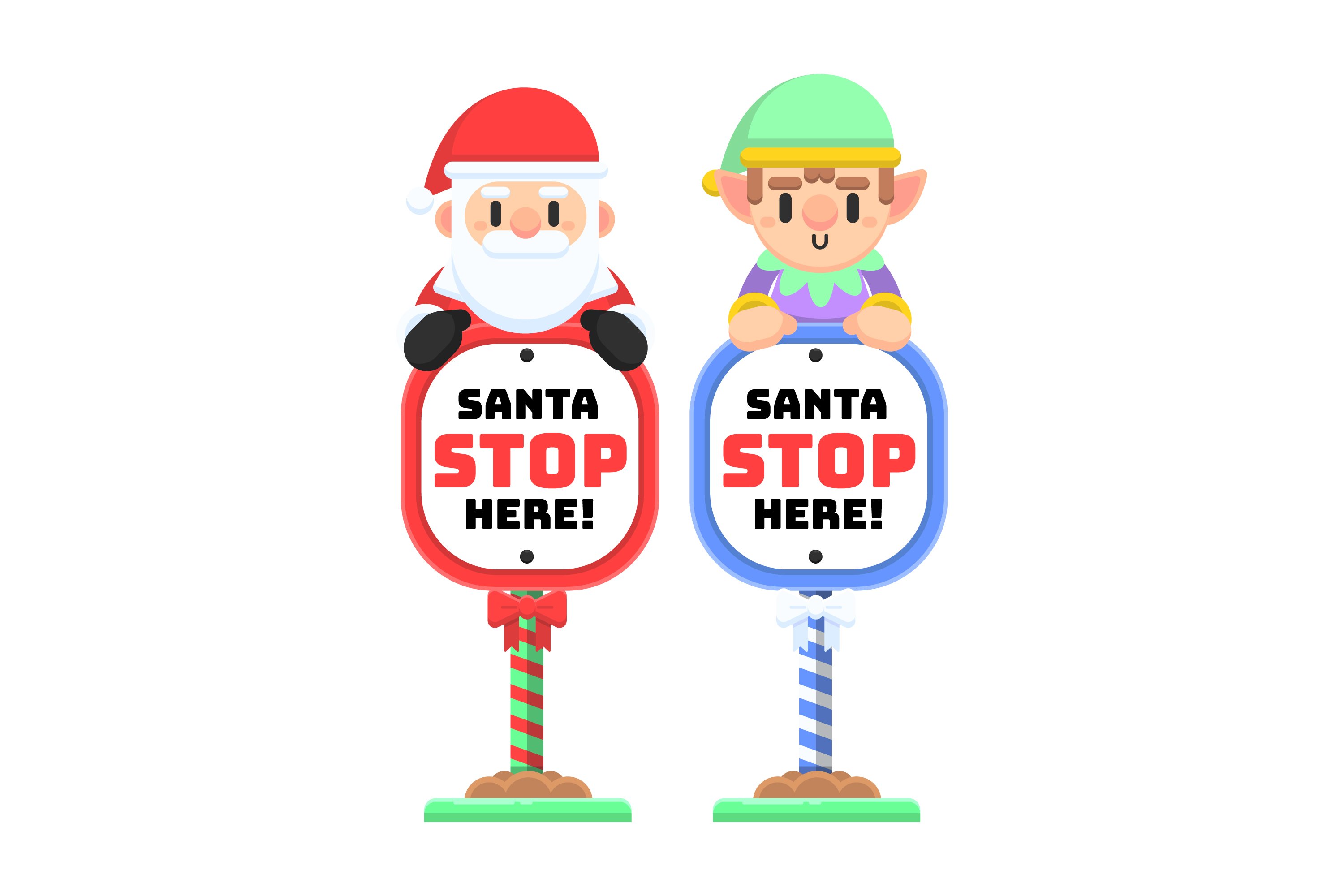 Santa Stop Here