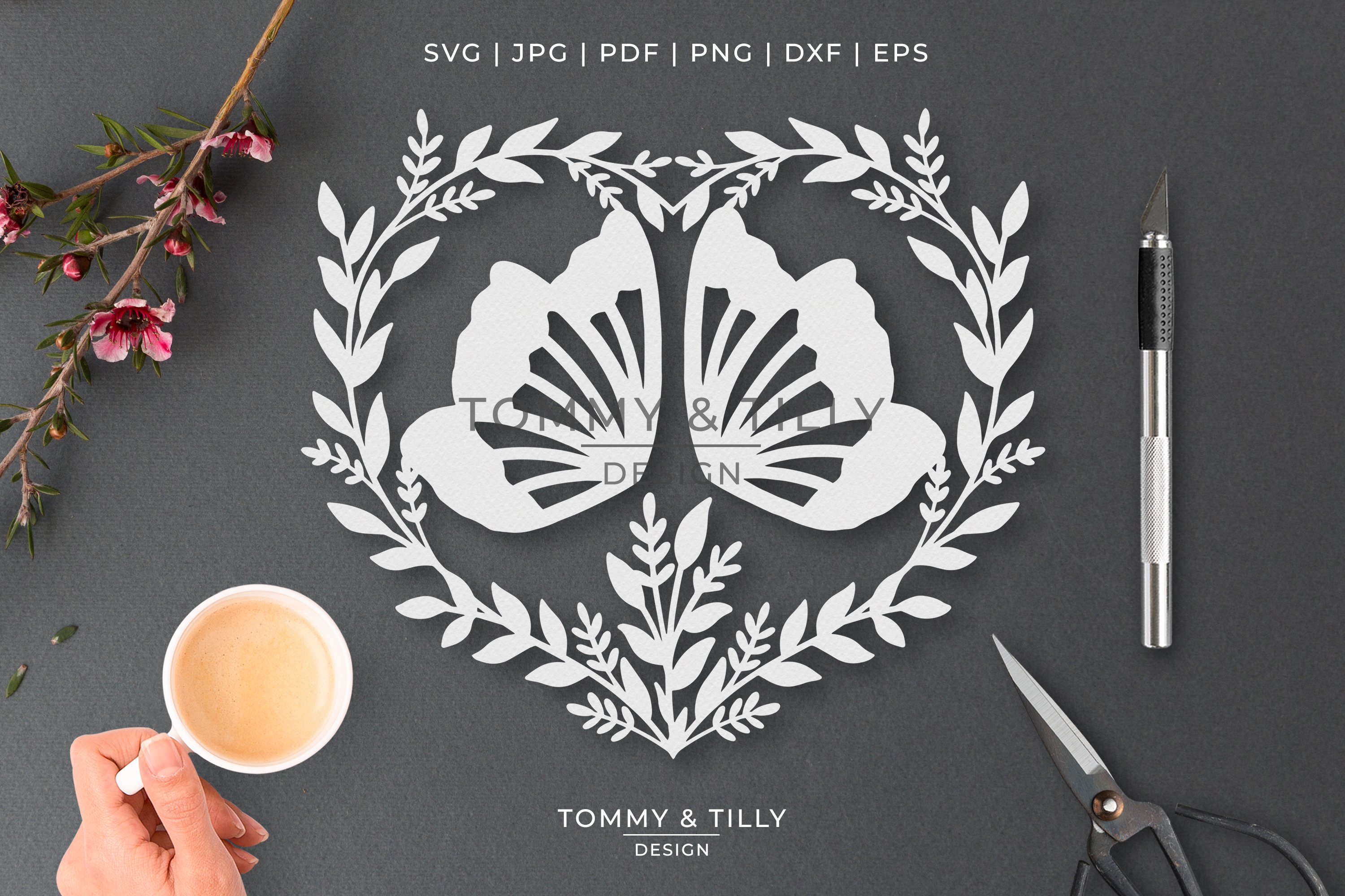 Heart No.12 - Cut File SVG EPS DXF PNG PDF JPG (190967) | SVGs | Design ...