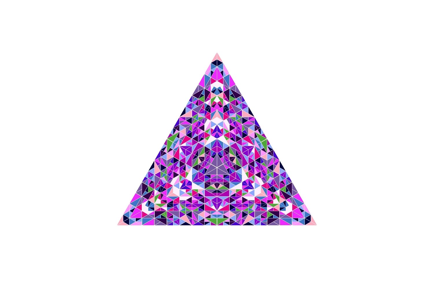 6 Mosaic Triangles (336133) | Objects | Design Bundles