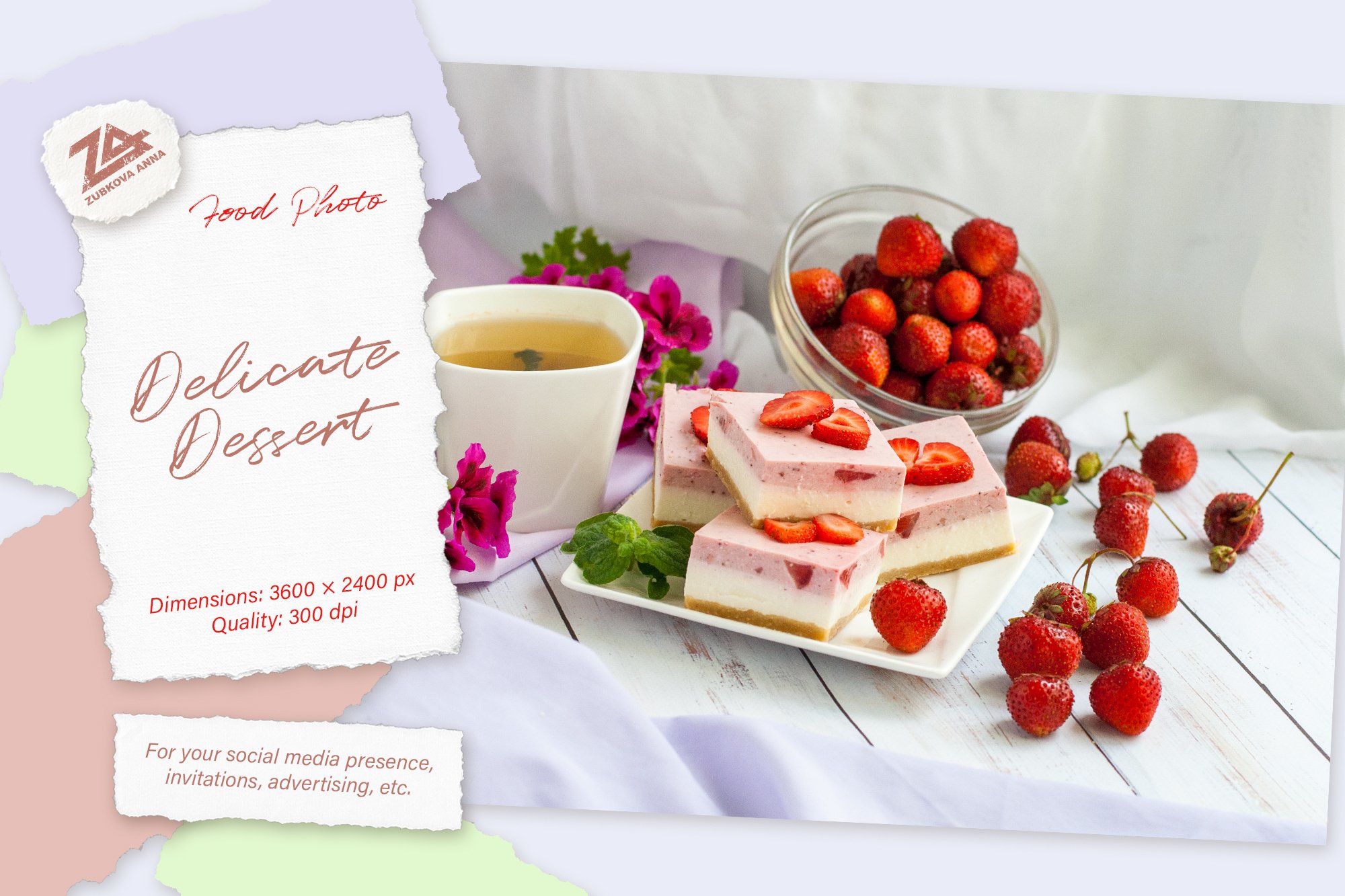 Food photo 'Delicate dessert' (609519) | Food and Drink | Design Bundles