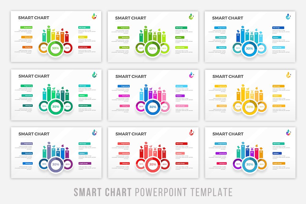 Smart Chart Infographic Powerpoint (25667) | Presentation Templates ...