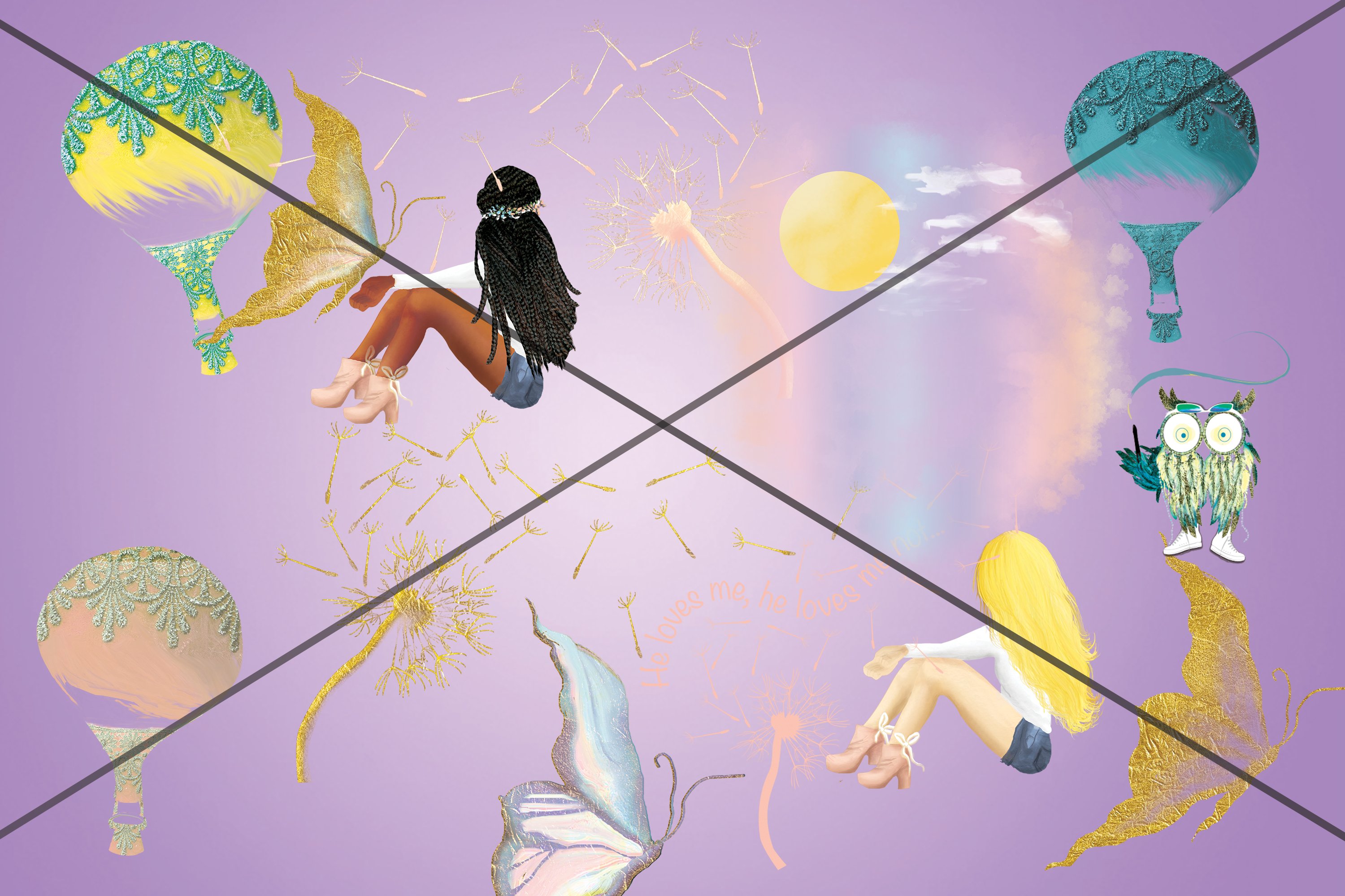 Day Dream (134053) | Illustrations | Design Bundles
