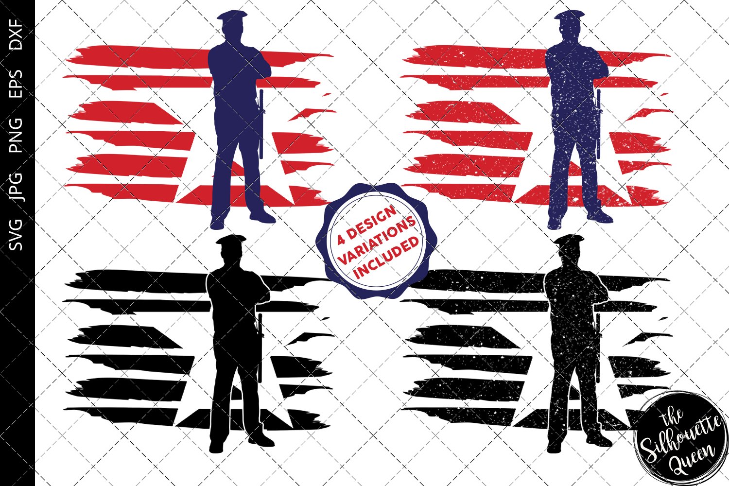 Cop flag svg (385271) | SVGs | Design Bundles