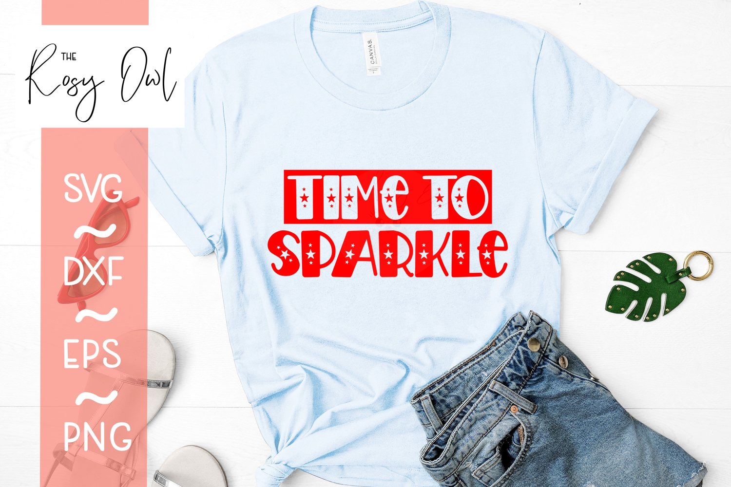 Time to Sparkle SVG PNG DXF EPS (694795) | Cut Files | Design Bundles