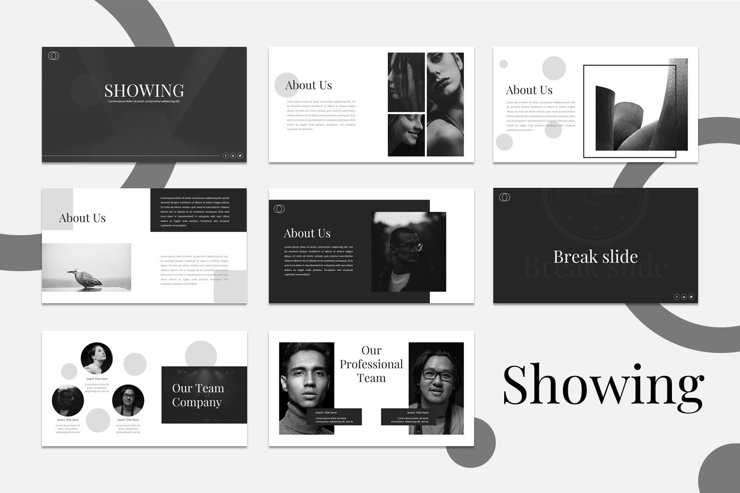 Presentation PowerPoint Template - Showing (551148) | Powerpoint ...