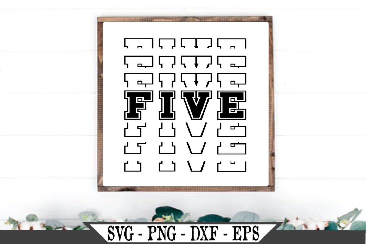 Five Years Old SVG (520558) | SVGs | Design Bundles