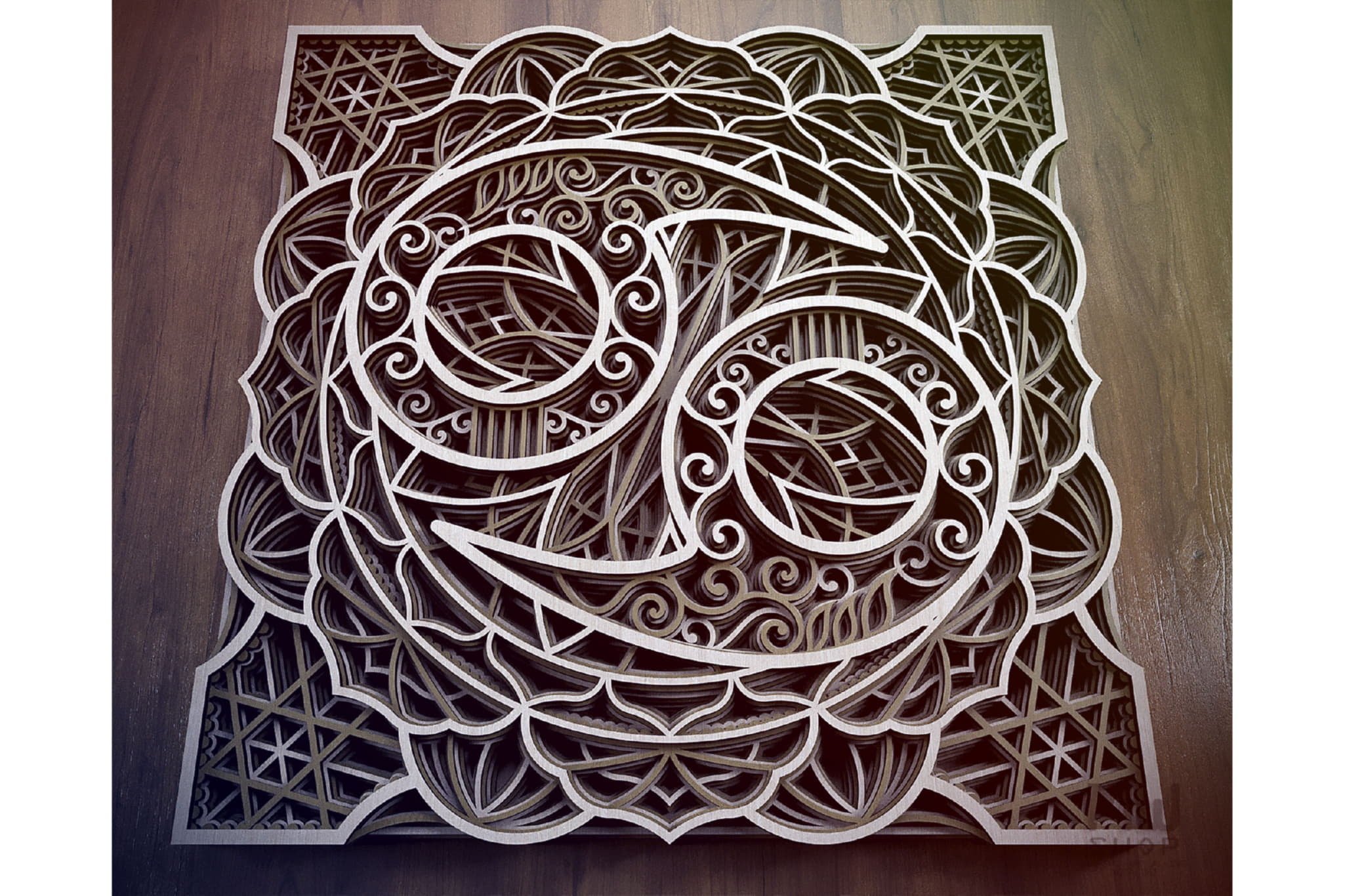 Cancer Zodiac Sign, Multilayer Cancer Mandala pattern (579674) | Laser ...