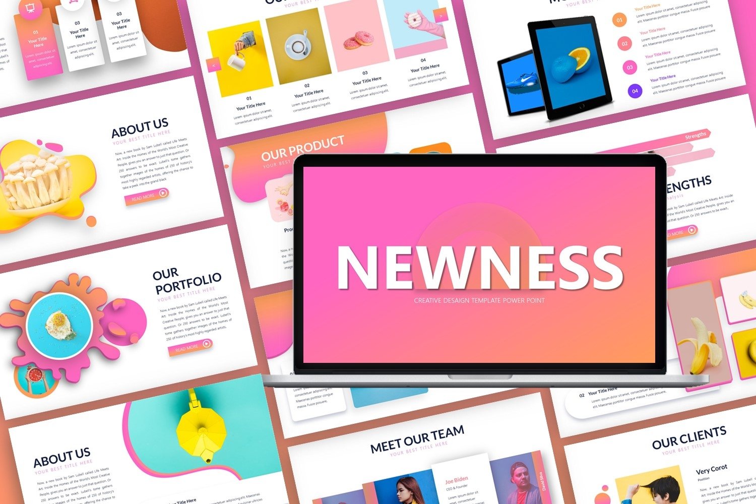 Newness Creative Presentation (1139227) | Powerpoint | Design Bundles