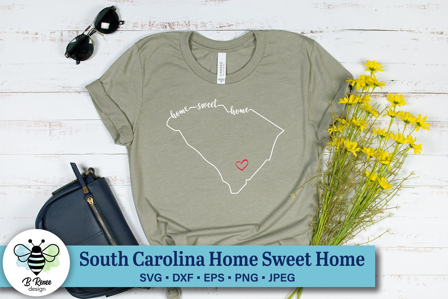 South Carolina Home Sweet Home SVG | State PridSVG (1316995) | SVGs ...