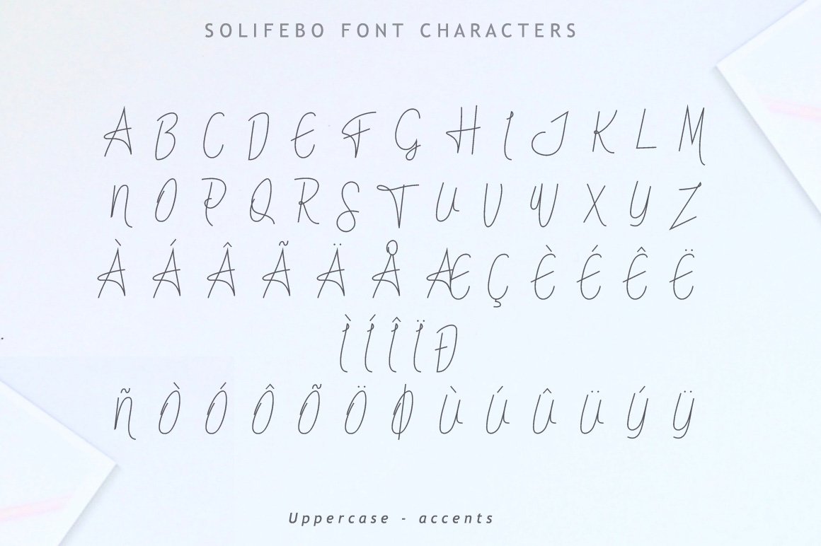 Solifebo Font (227459) | Script | Font Bundles