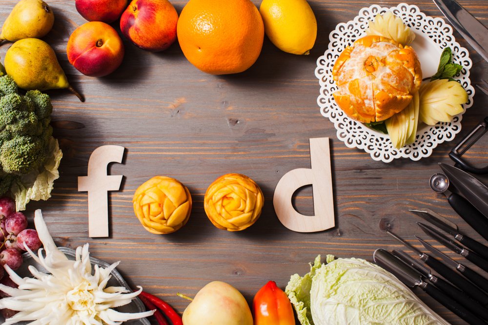 The beautiful food - carved flowers (617390) | Food and Drink | Design ...