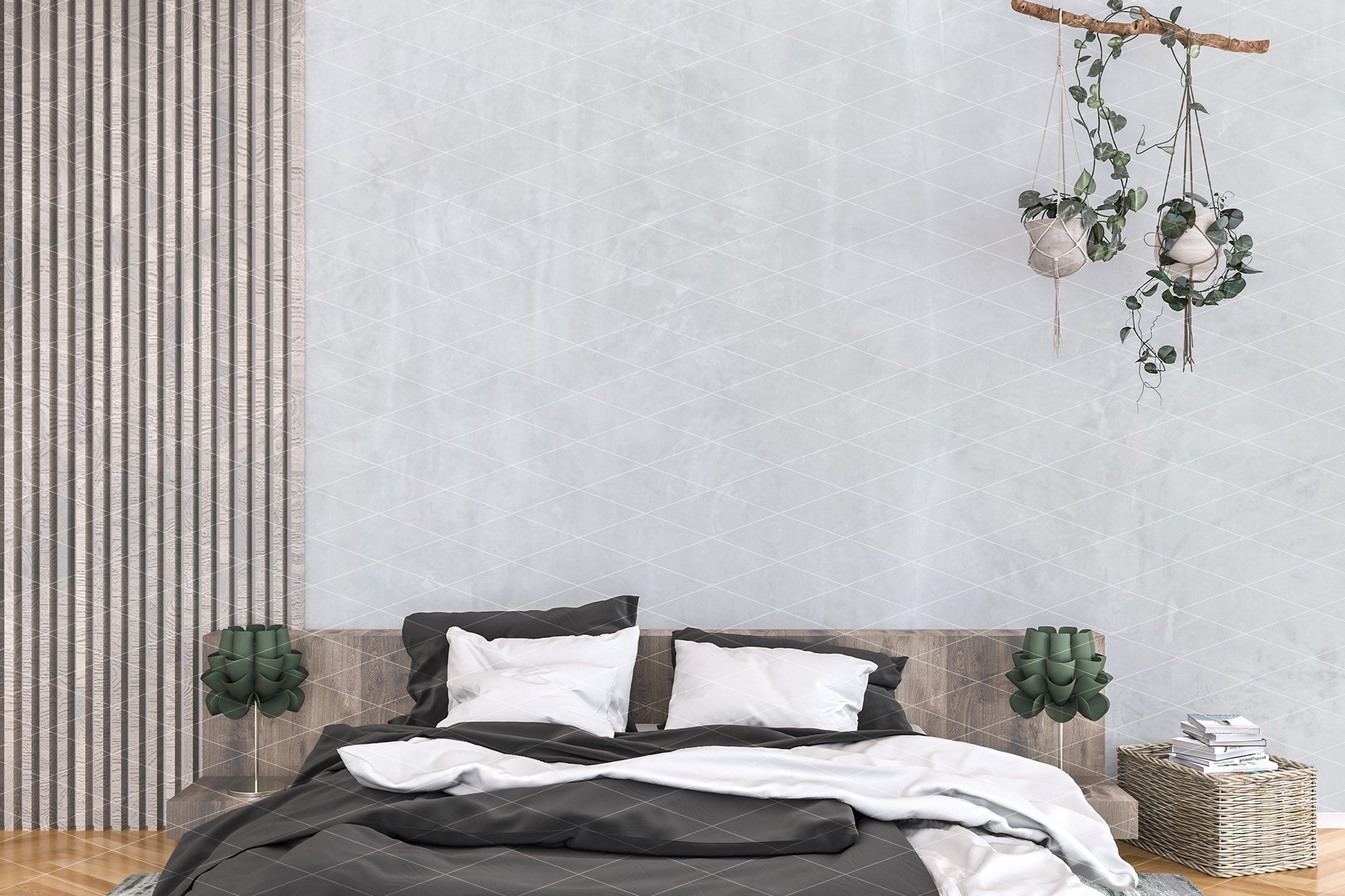 Wall mockup - wallpaper mock up (268827) | Mockups | Design Bundles