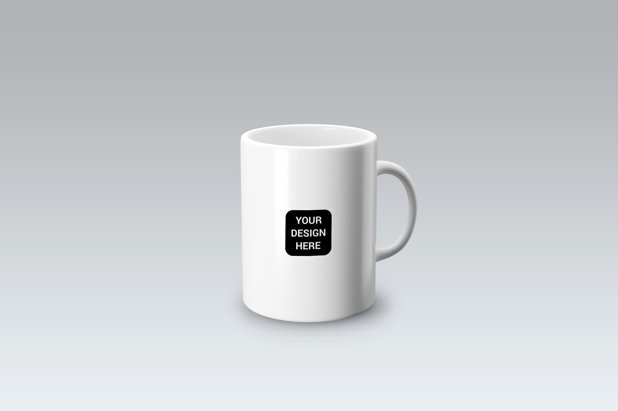 Cup, mock-up.