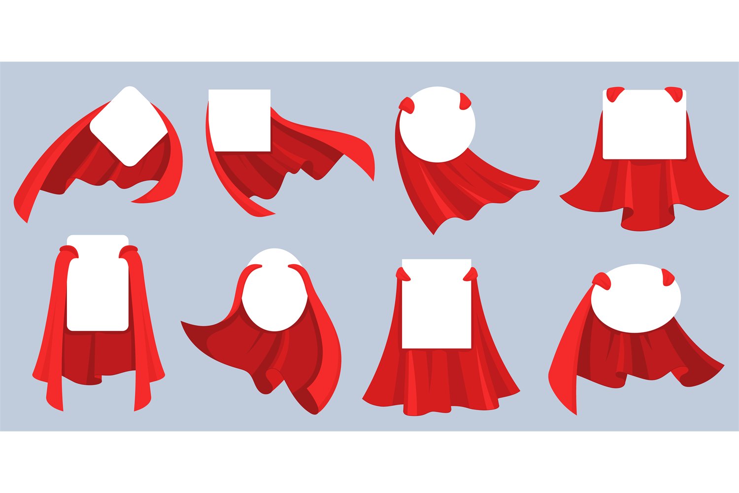 Superhero Cape Drawing