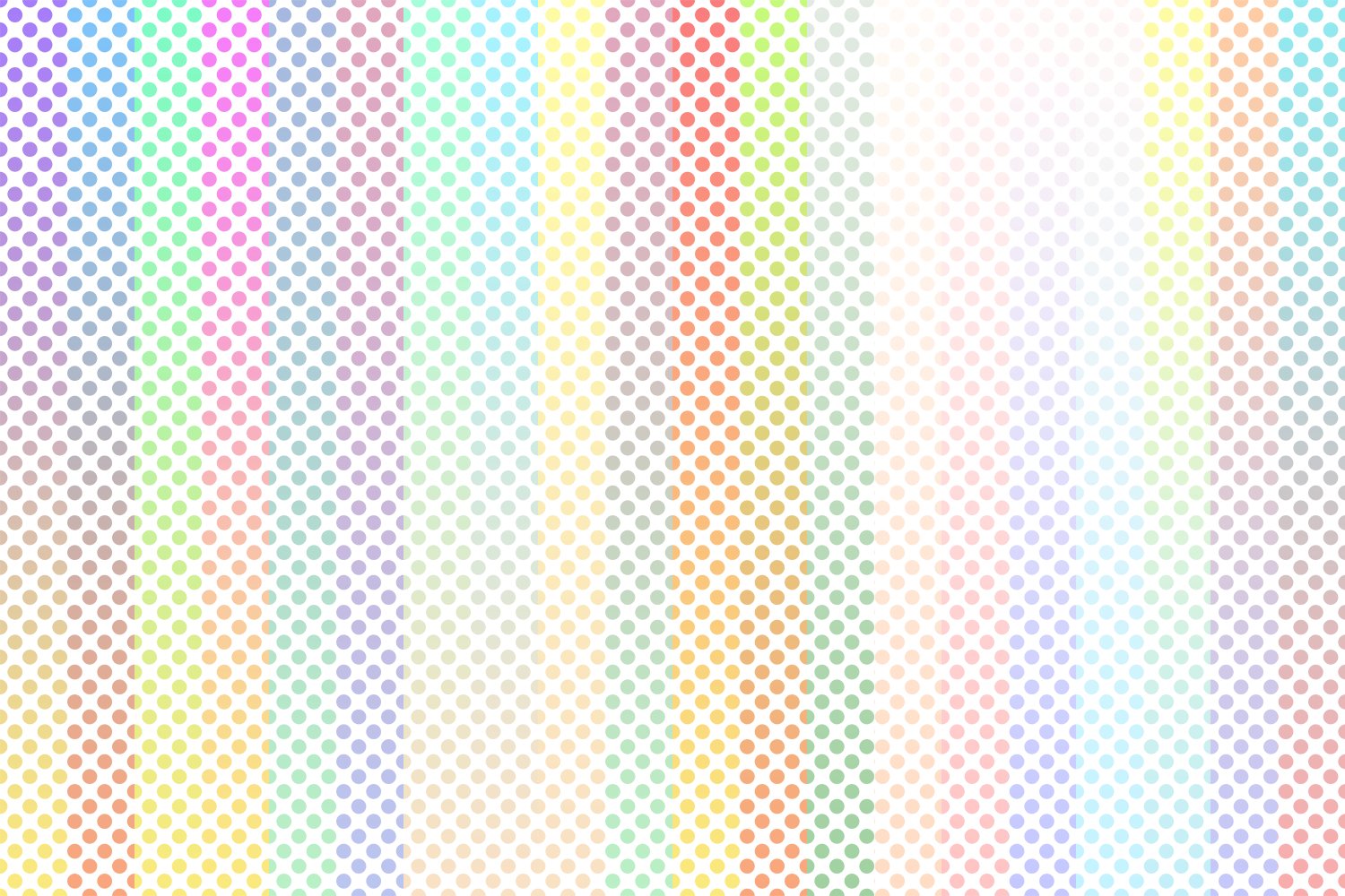 60 Gradient Dot Patterns (21757) | Backgrounds | Design Bundles