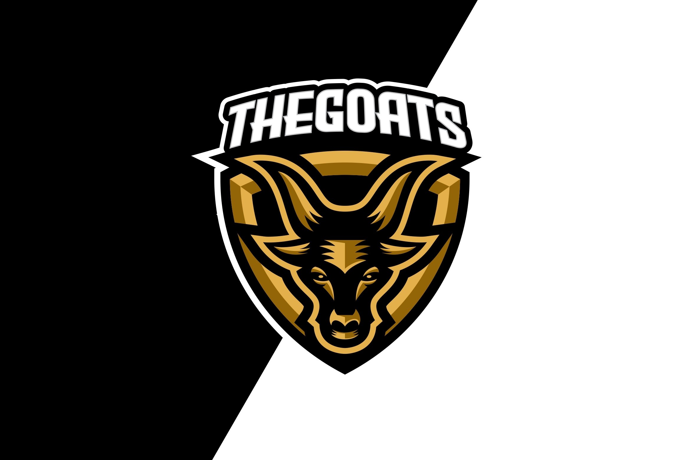 Goat Sport Mascot Logo Template (1260250) | Logos | Design Bundles