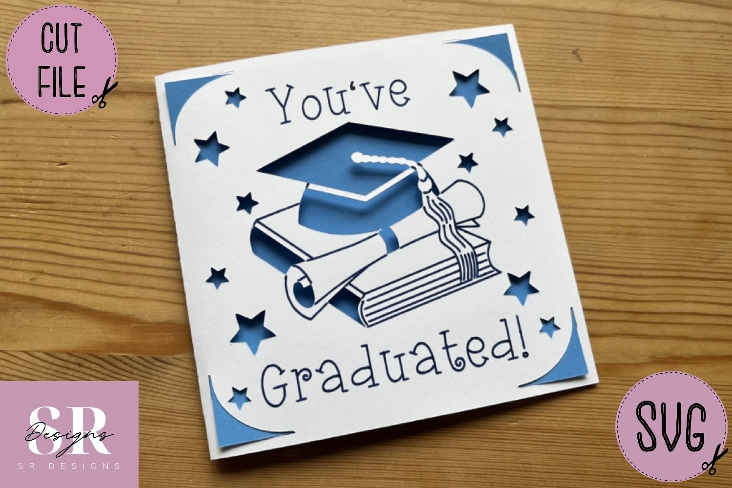 Graduation 2018 Card Cutting Files