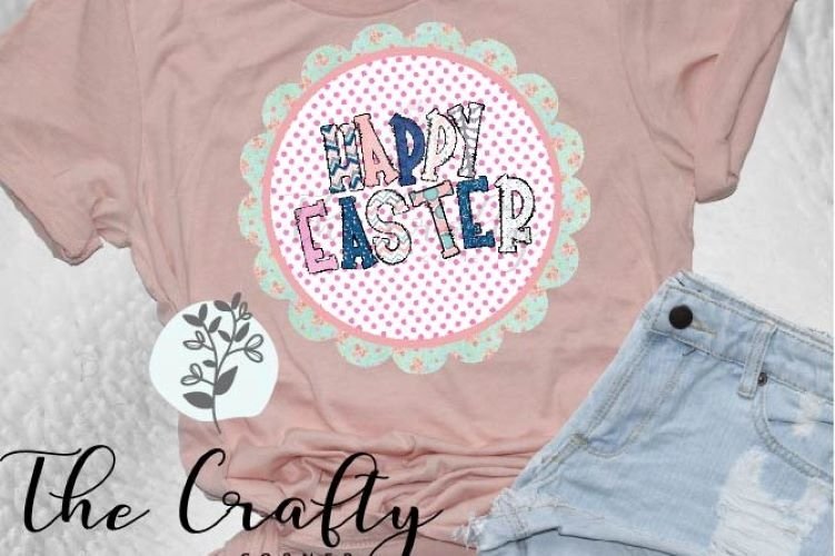 Happy Easter Sublimation Design (532097) | Sublimation | Design Bundles