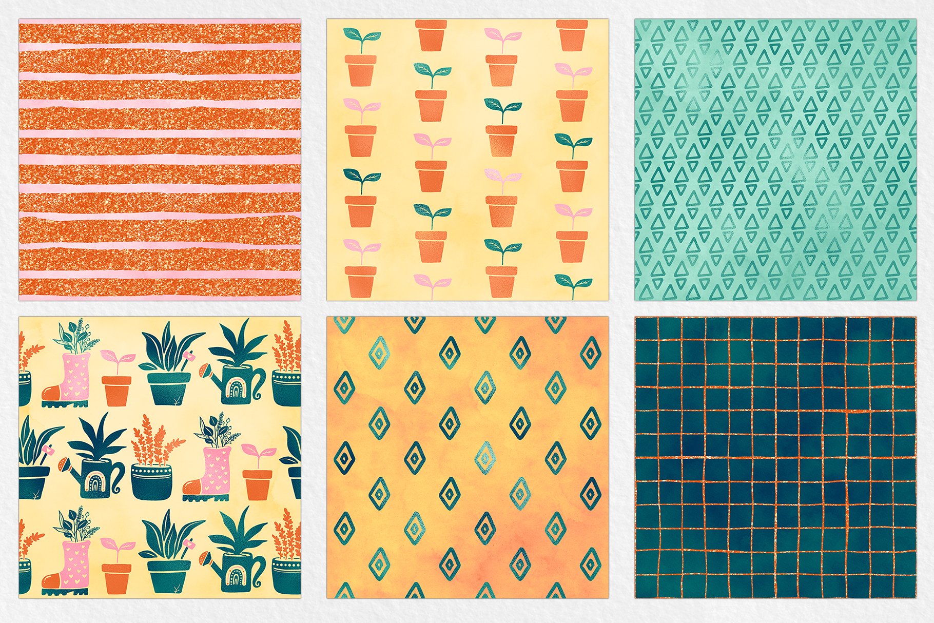 Sprouts Digital Paper Pack