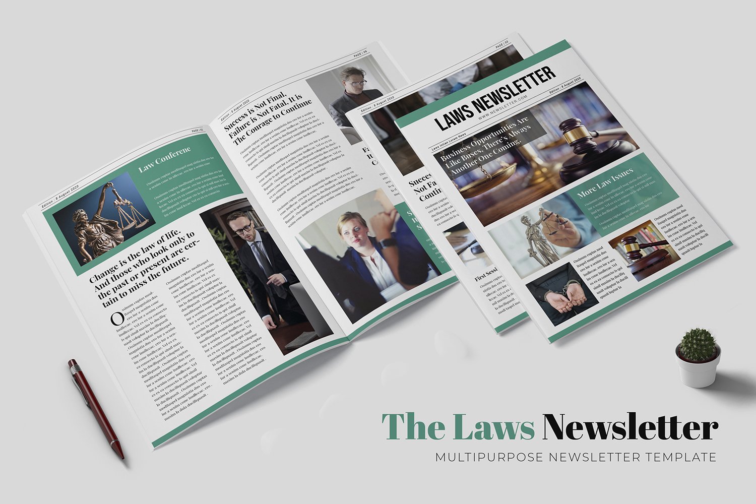 The Law Newsletter Template