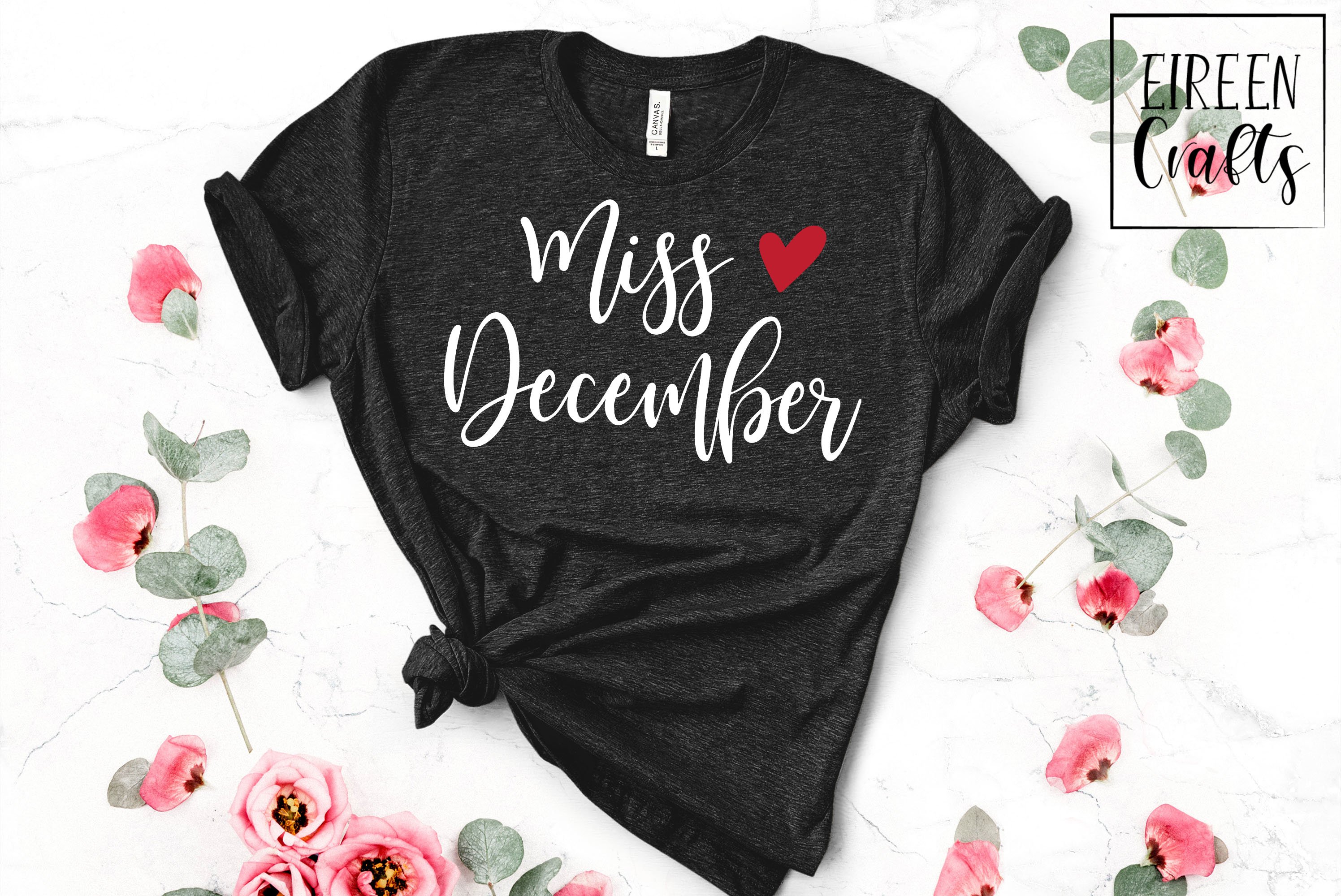 Miss December SVG - cut file for Cricut & Silhouette (247476) | SVGs ...