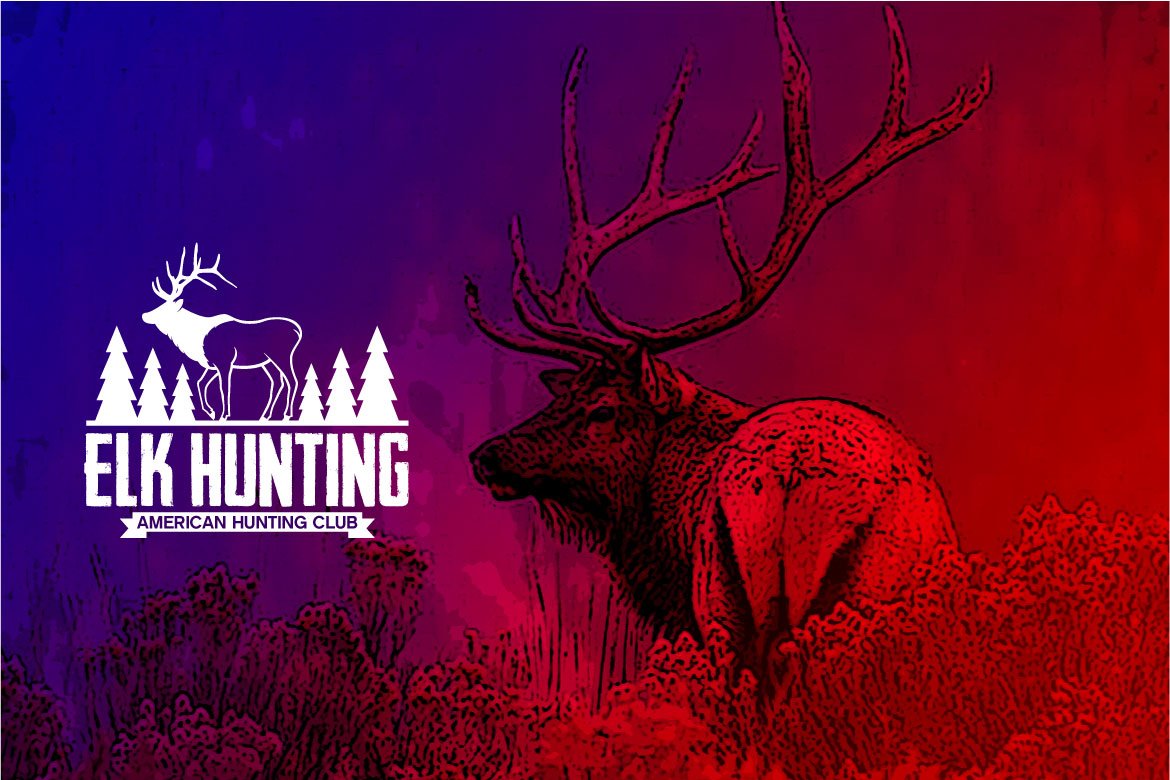 HUNTING Badges and Logo (230615) | Logos | Design Bundles