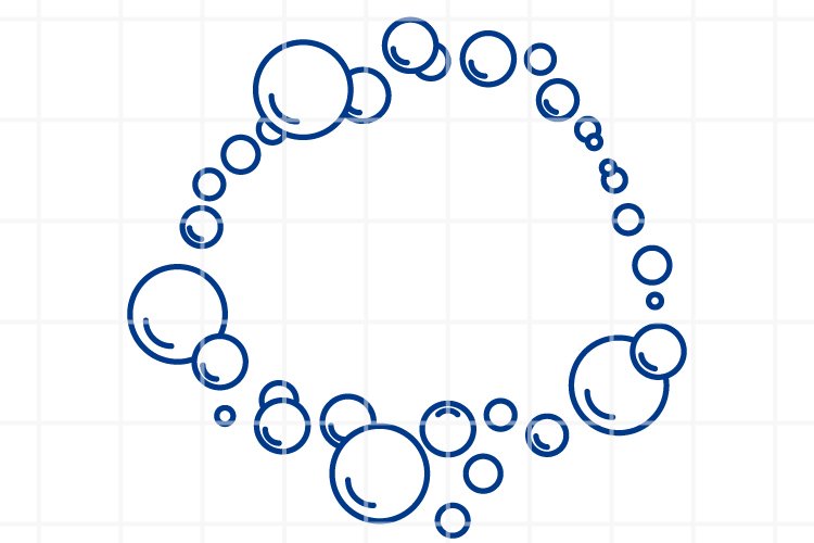 Bubbles SVG. Bubbles clipart. Bubbles cut file. Bubble svg.