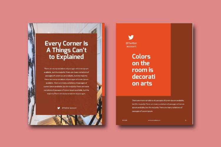 eBook Template - Interior Design Theme (317847) | Brochures | Design ...