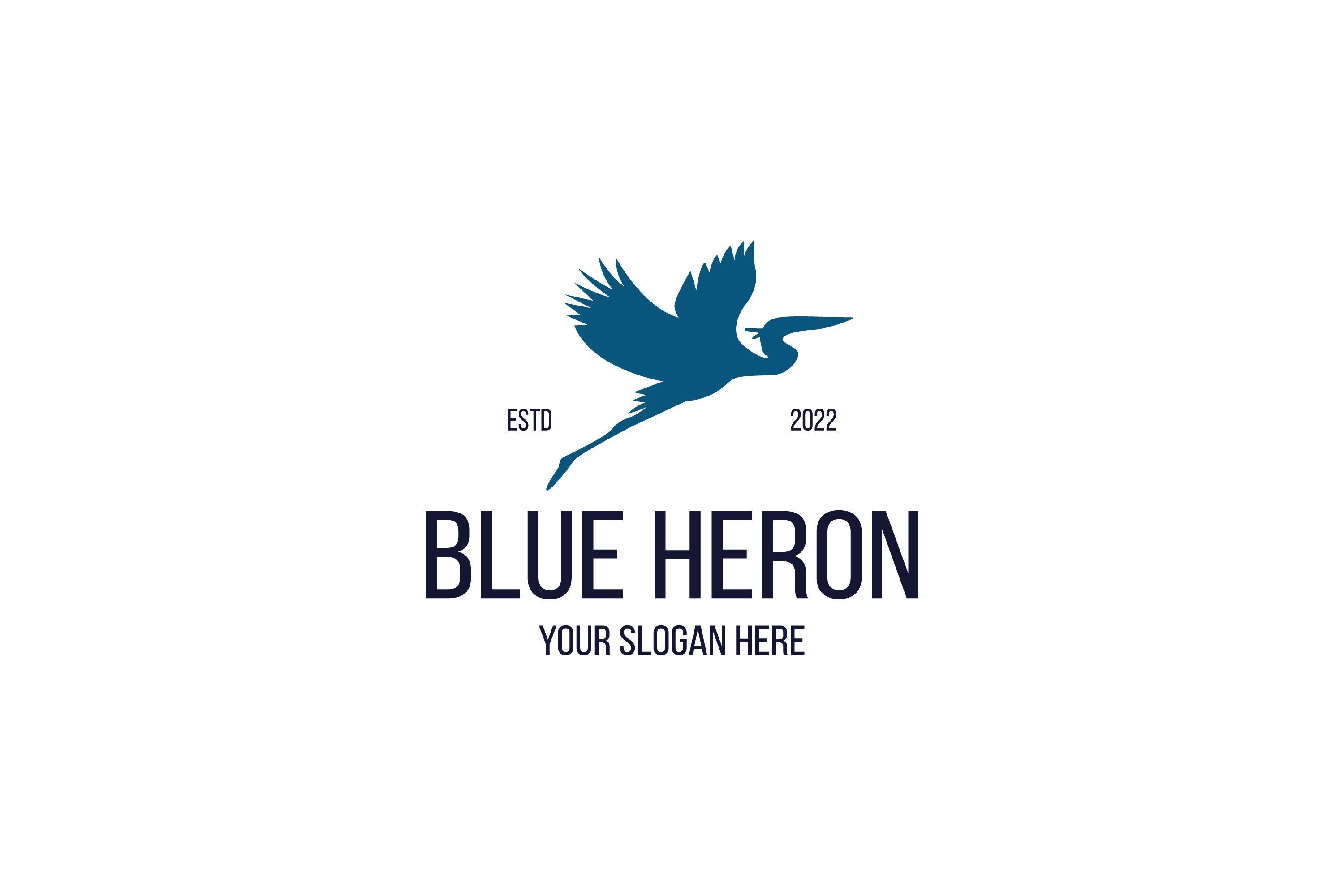 Blue Heron Logo