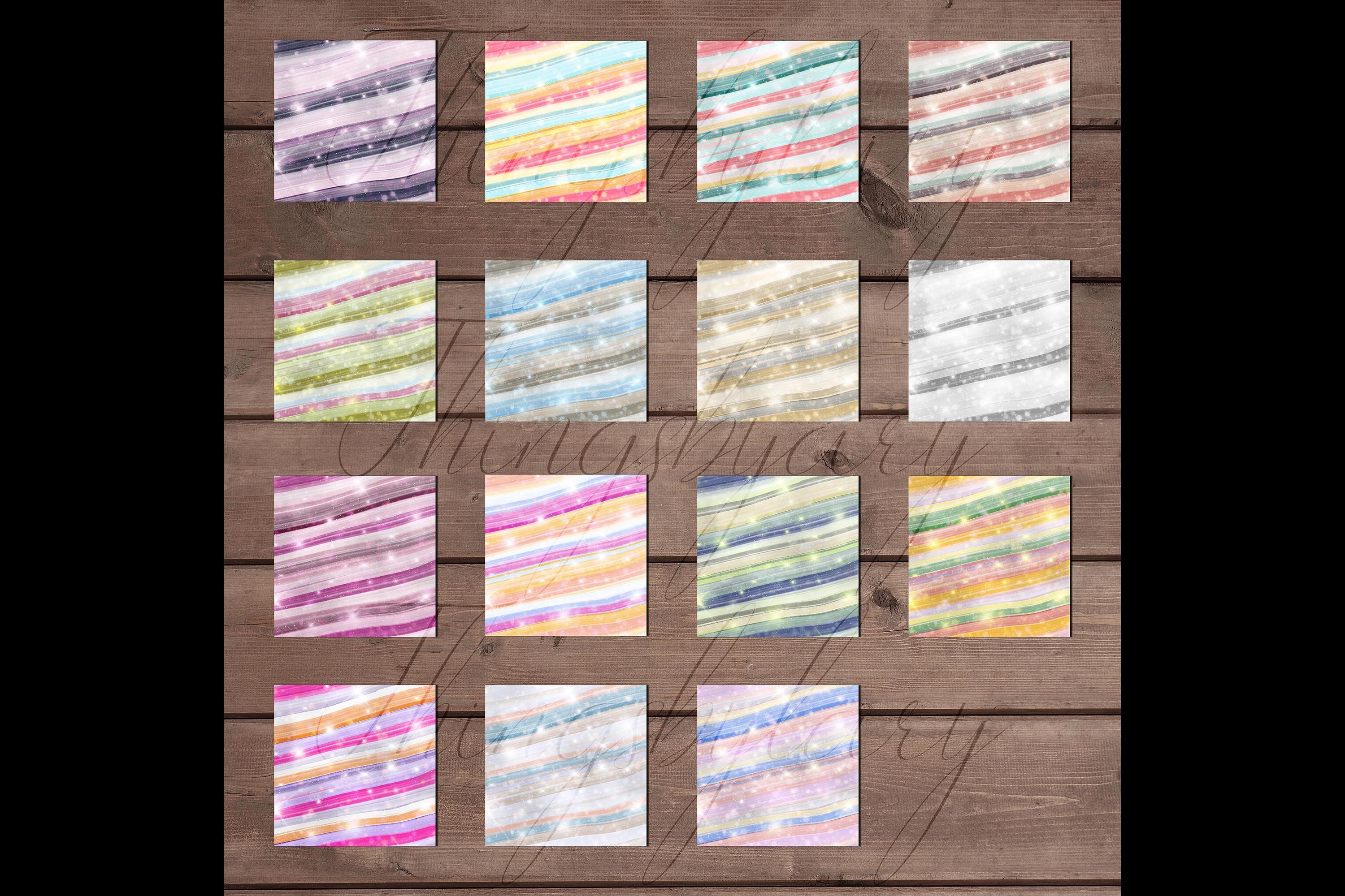 30 Fantasy Galaxy Rainbow Starry Night Sky Digital Papers (292883 ...