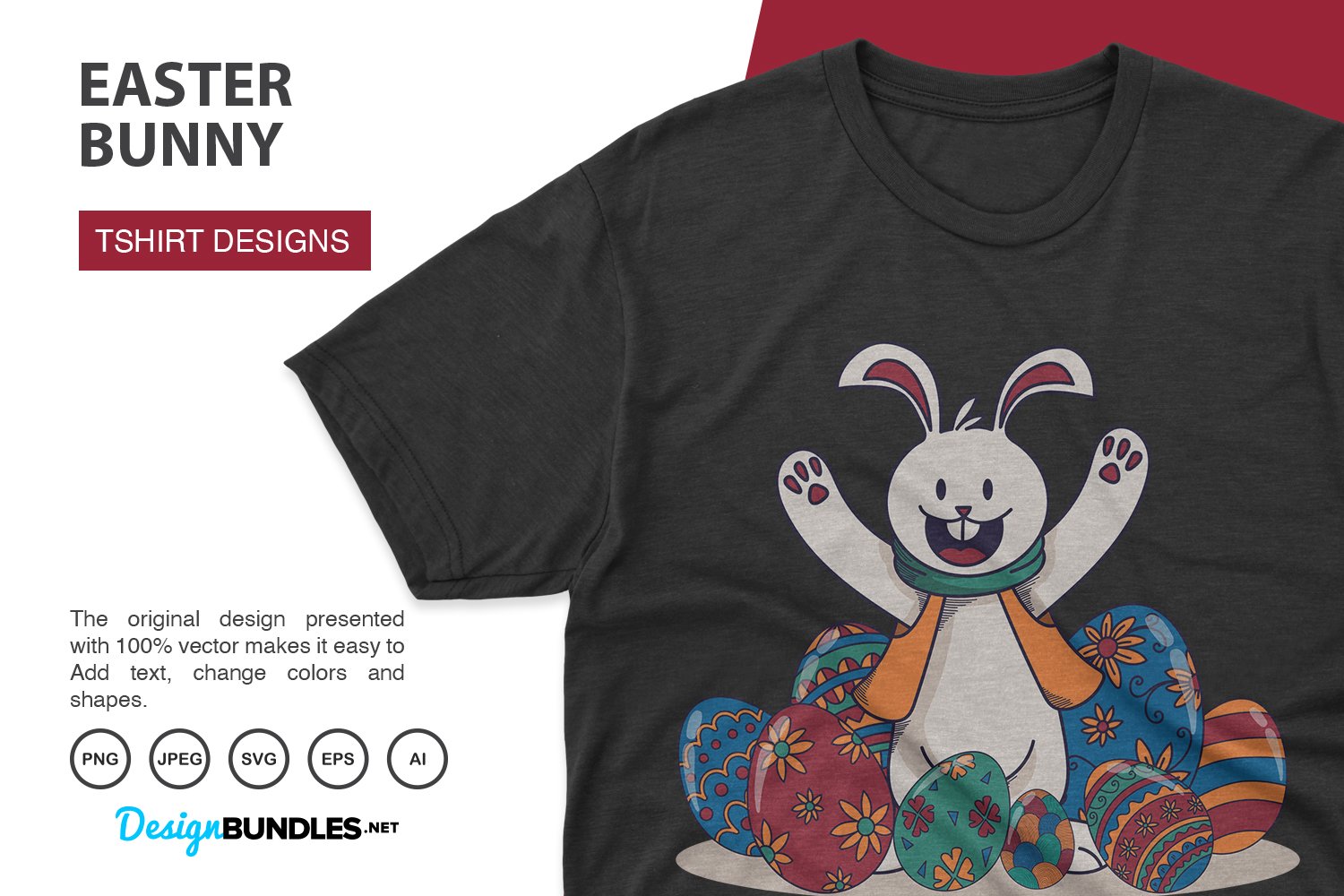 Easter Bunny Vector Illustration