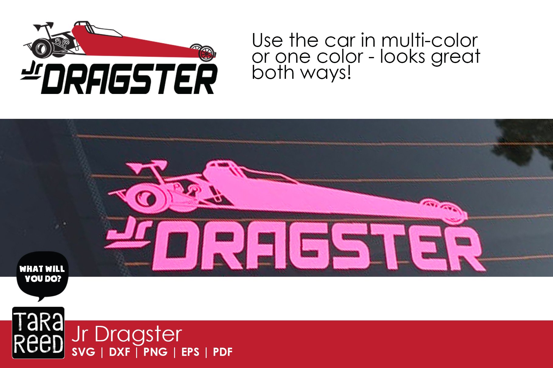 Jr Dragster - Racing SVG and Cut Files for Crafters (857702) | Cut ...