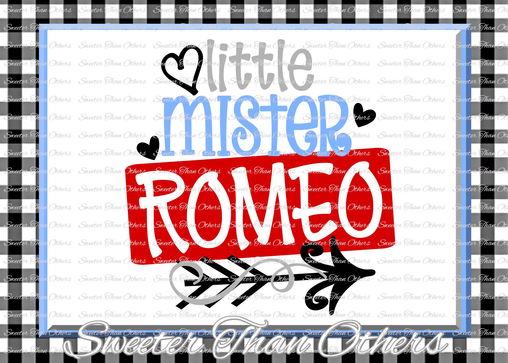 Little Mister Romeo Svg Silhouette Valentines svg (44401) | SVGs ...