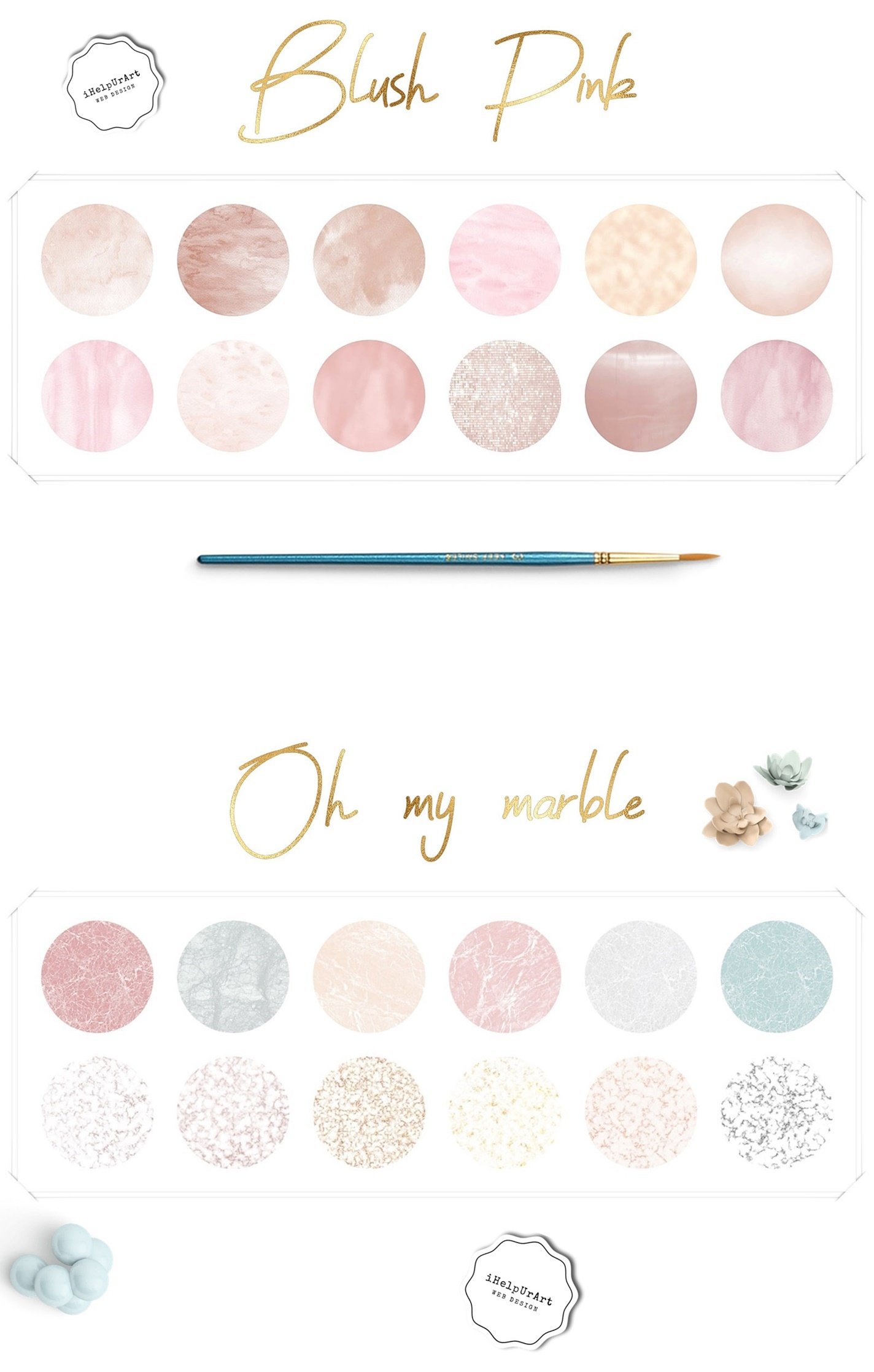 Glamour Textures Kit (120407) | Backgrounds | Design Bundles