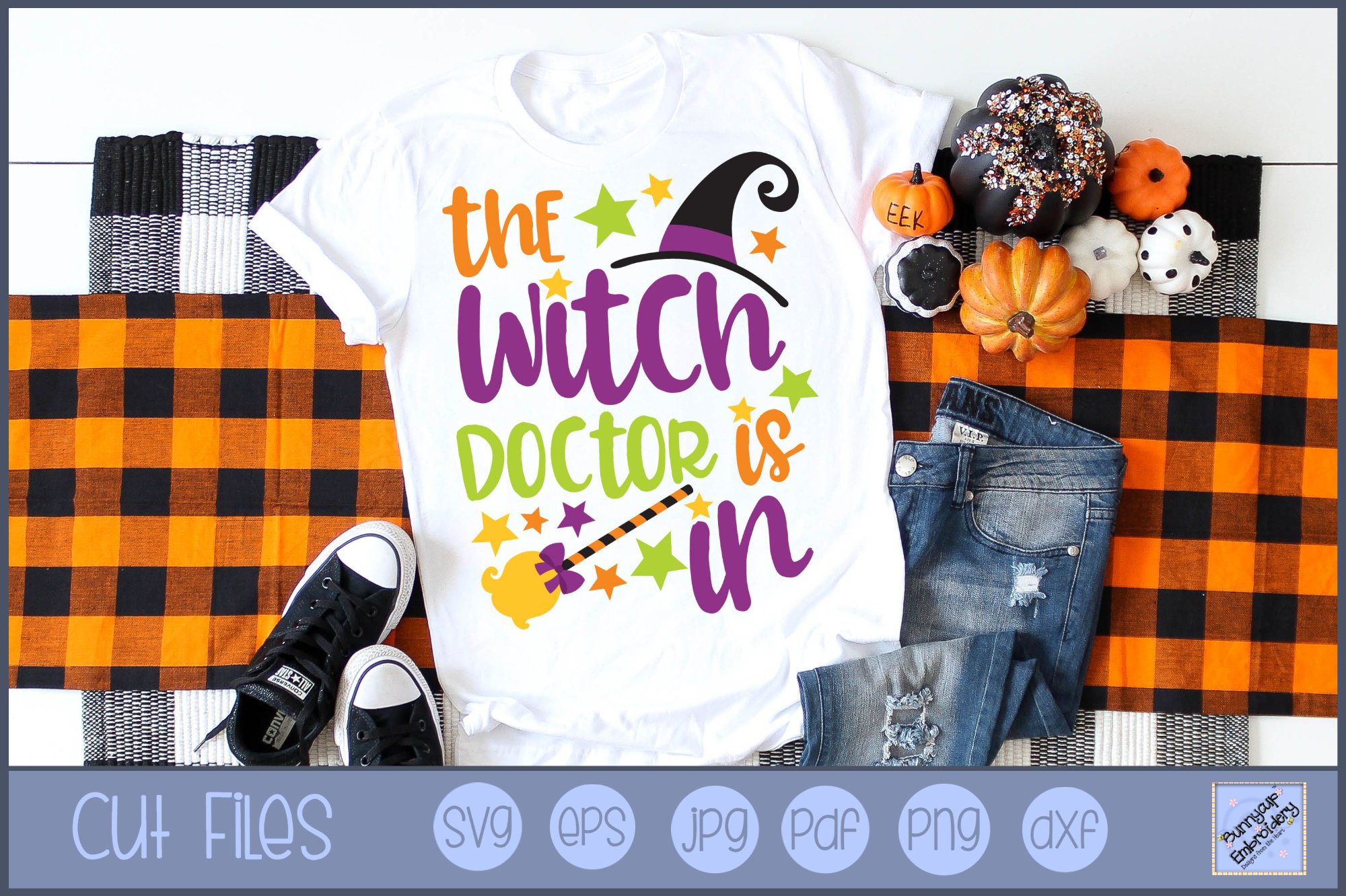 The Witch Doctor Is In - SVG, Clipart, Graphic (755771) | Cut Files ...