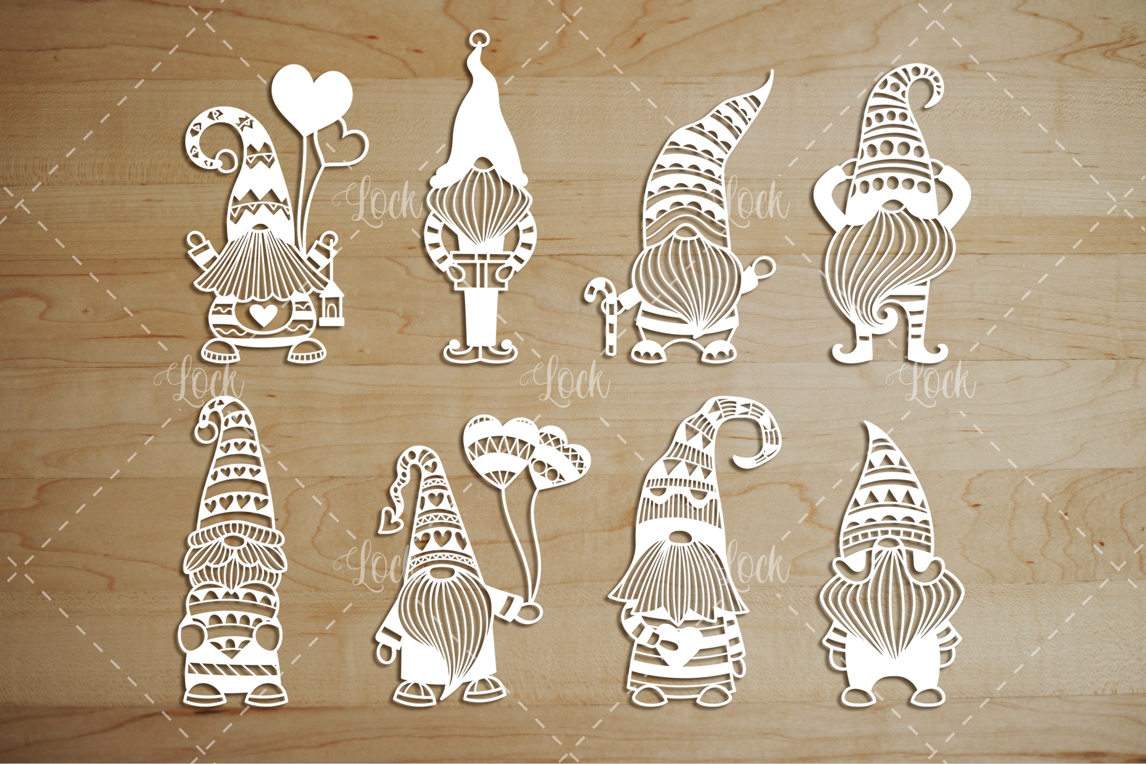 Gnomes SVG Cut Files (1155908) | Cut Files | Design Bundles