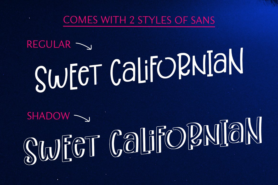 Best Friend Forever- A Casual & Playful Font Trio. (358351) | Duo and ...