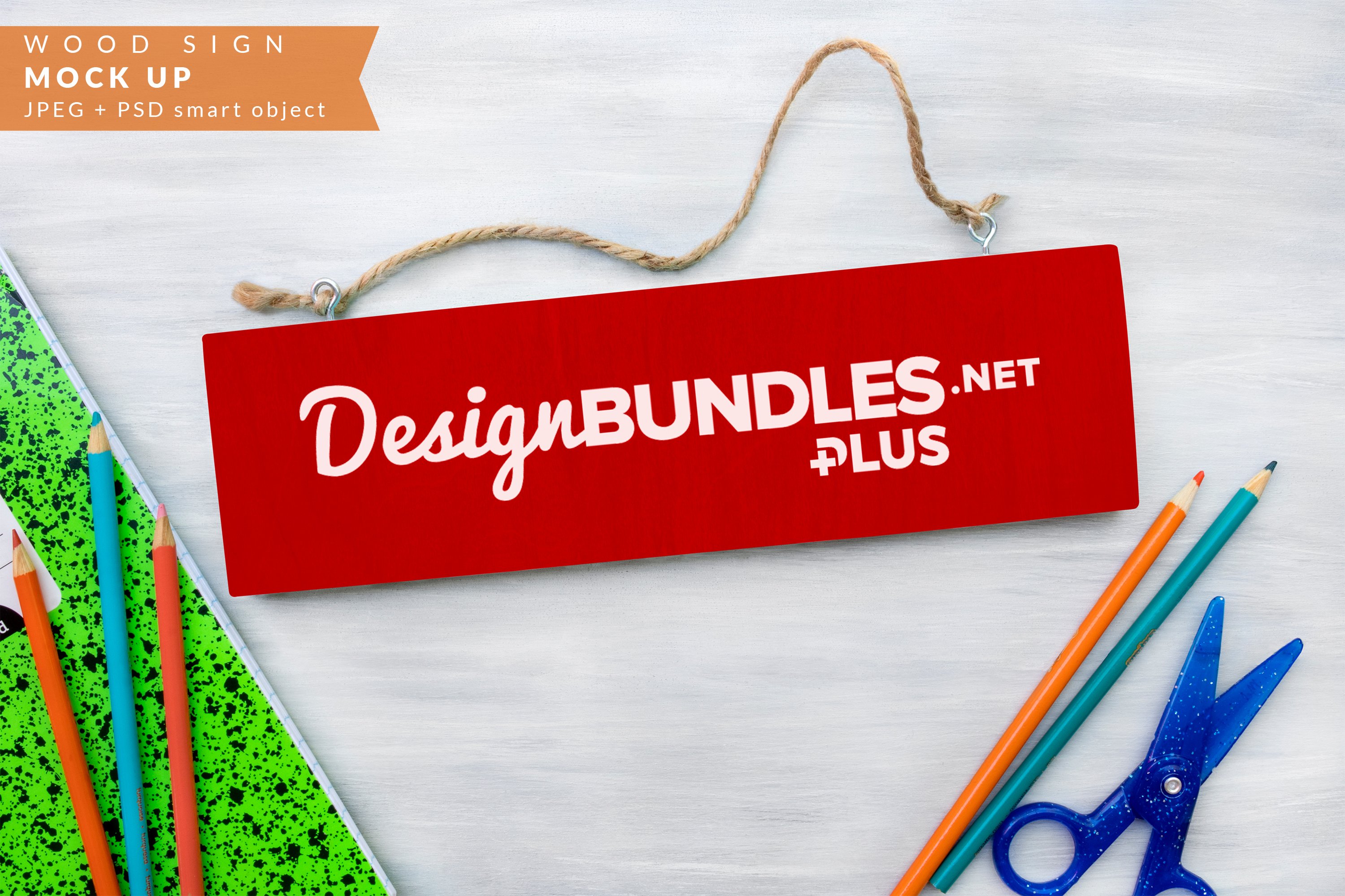 Teacher's Sign mock up