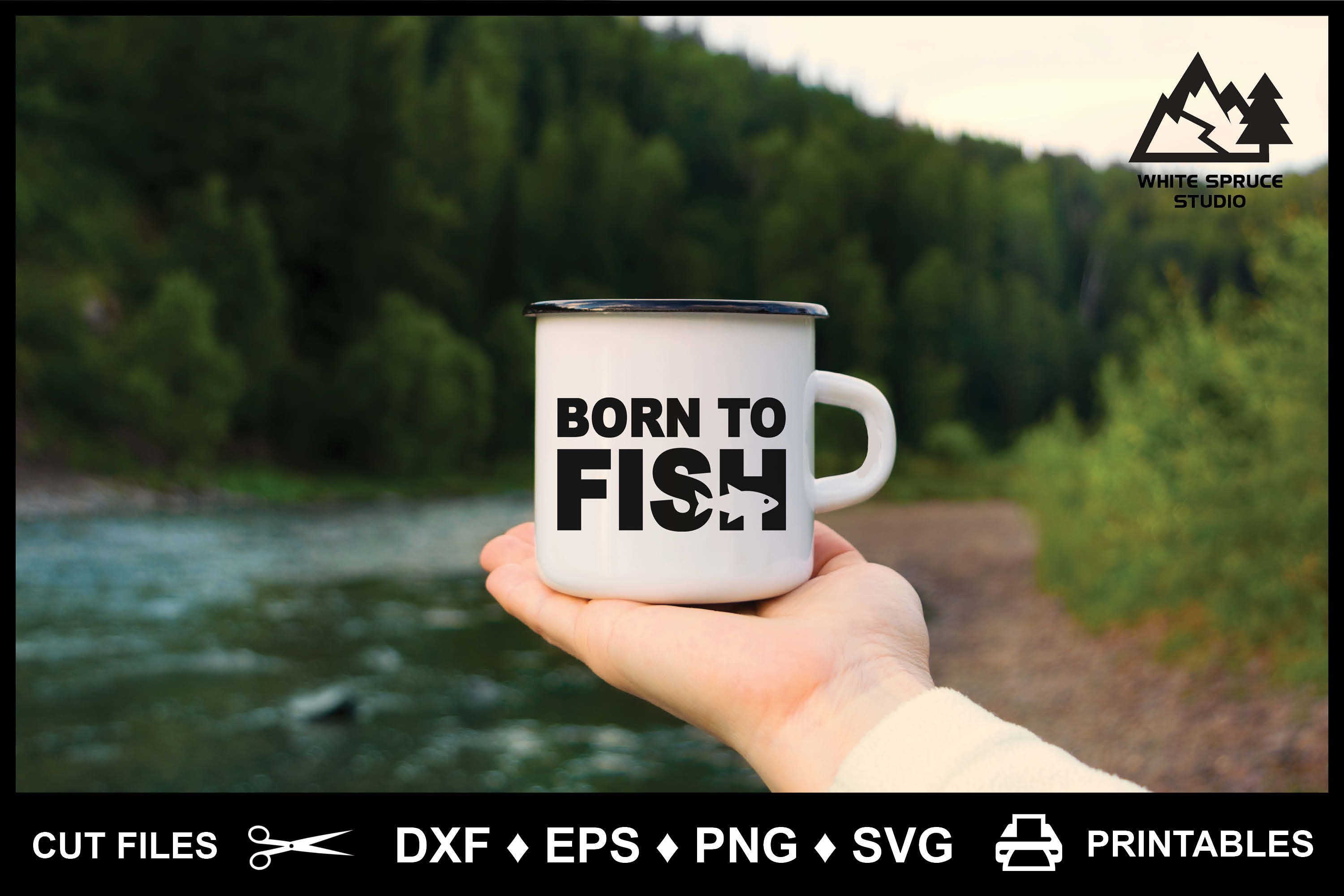 Born To Fish, Fishing Saying, Fish, Funny Fishing Saying (565229) | Cut ...