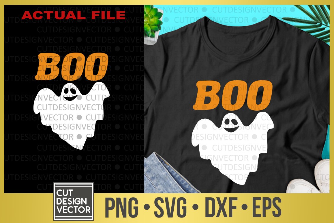 Boo SVG (322170) | SVGs | Design Bundles