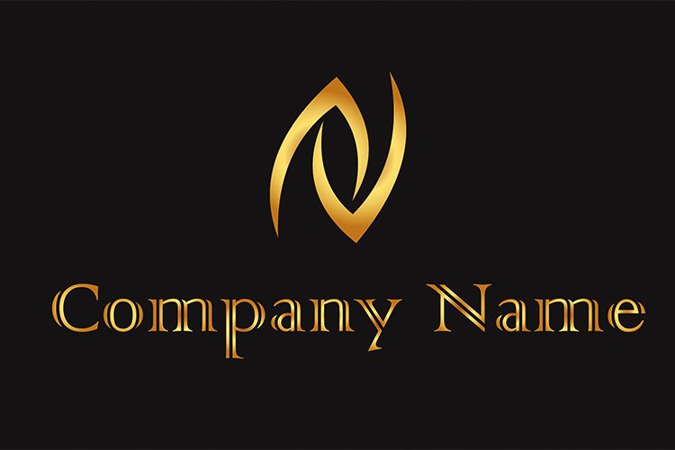 Abstract Golden logo set (181434) | Logos | Design Bundles