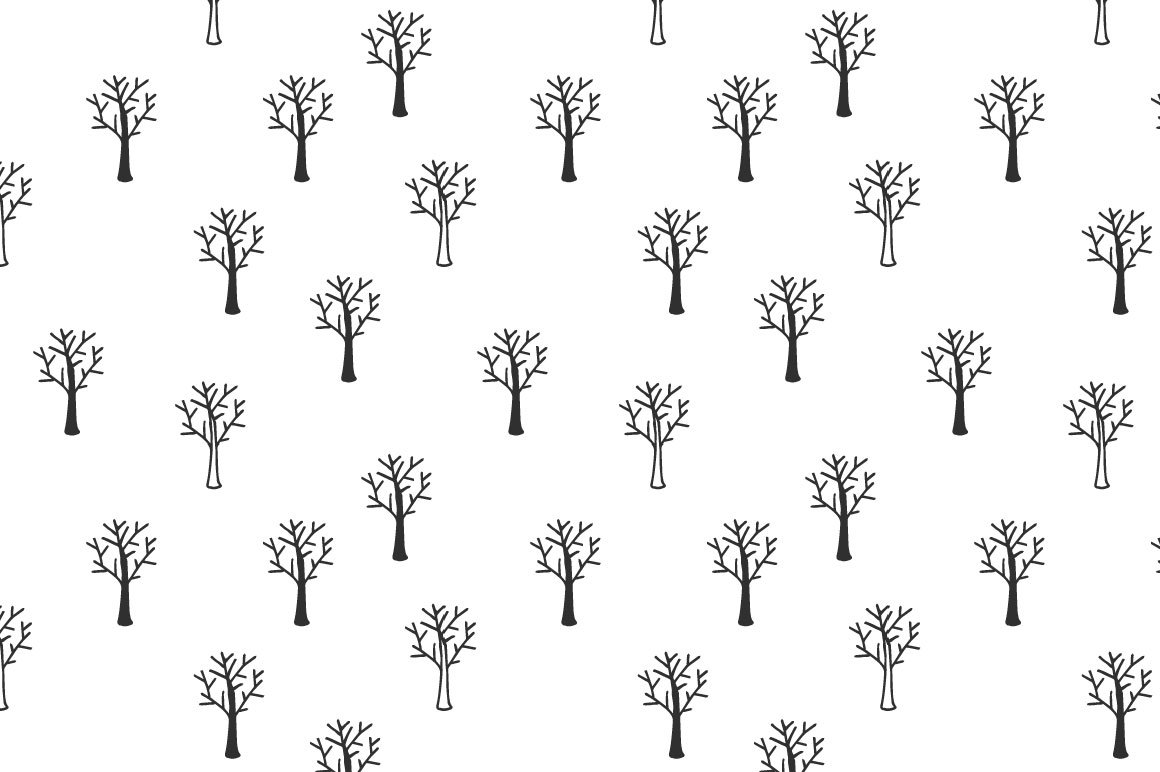 Trees pattern collection (49866) | Patterns | Design Bundles