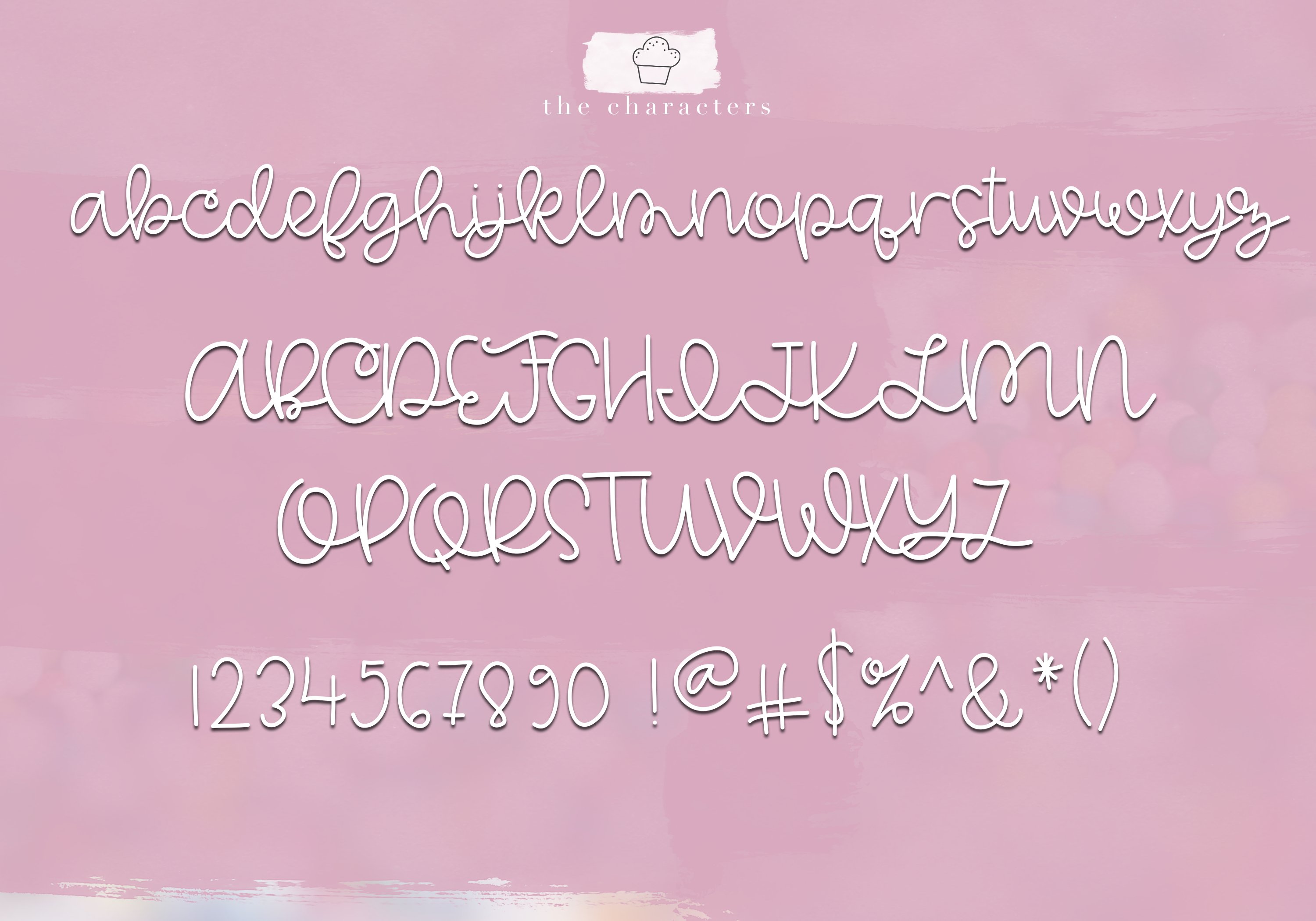 Vanilla Cupcake - A Handwritten Script Font (79999) | Script | Font Bundles