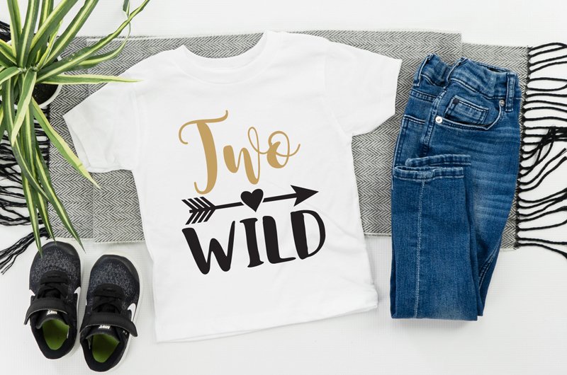 Two Wild (470642) | Cut Files | Design Bundles