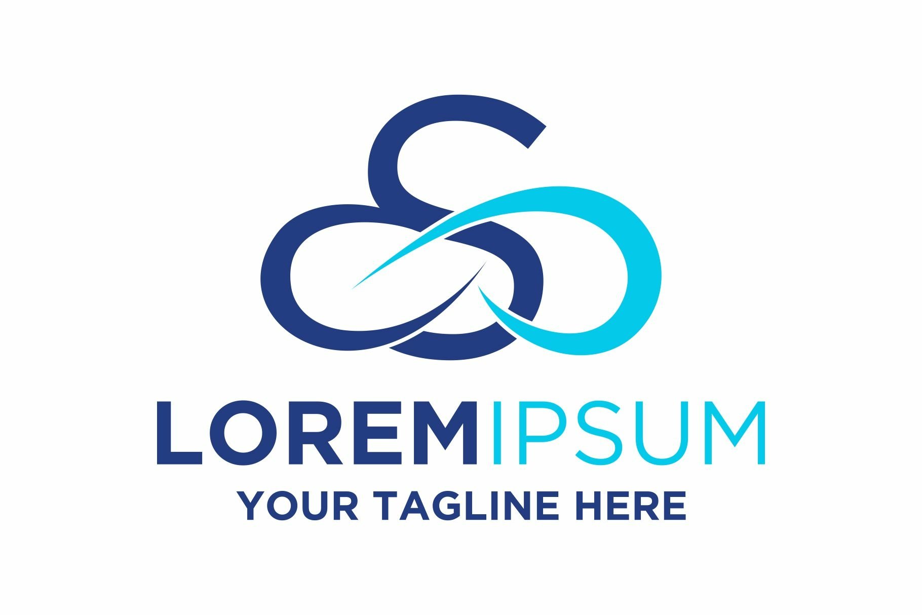 Letter S Infinity Logo Design (1316389) | Logos | Design Bundles