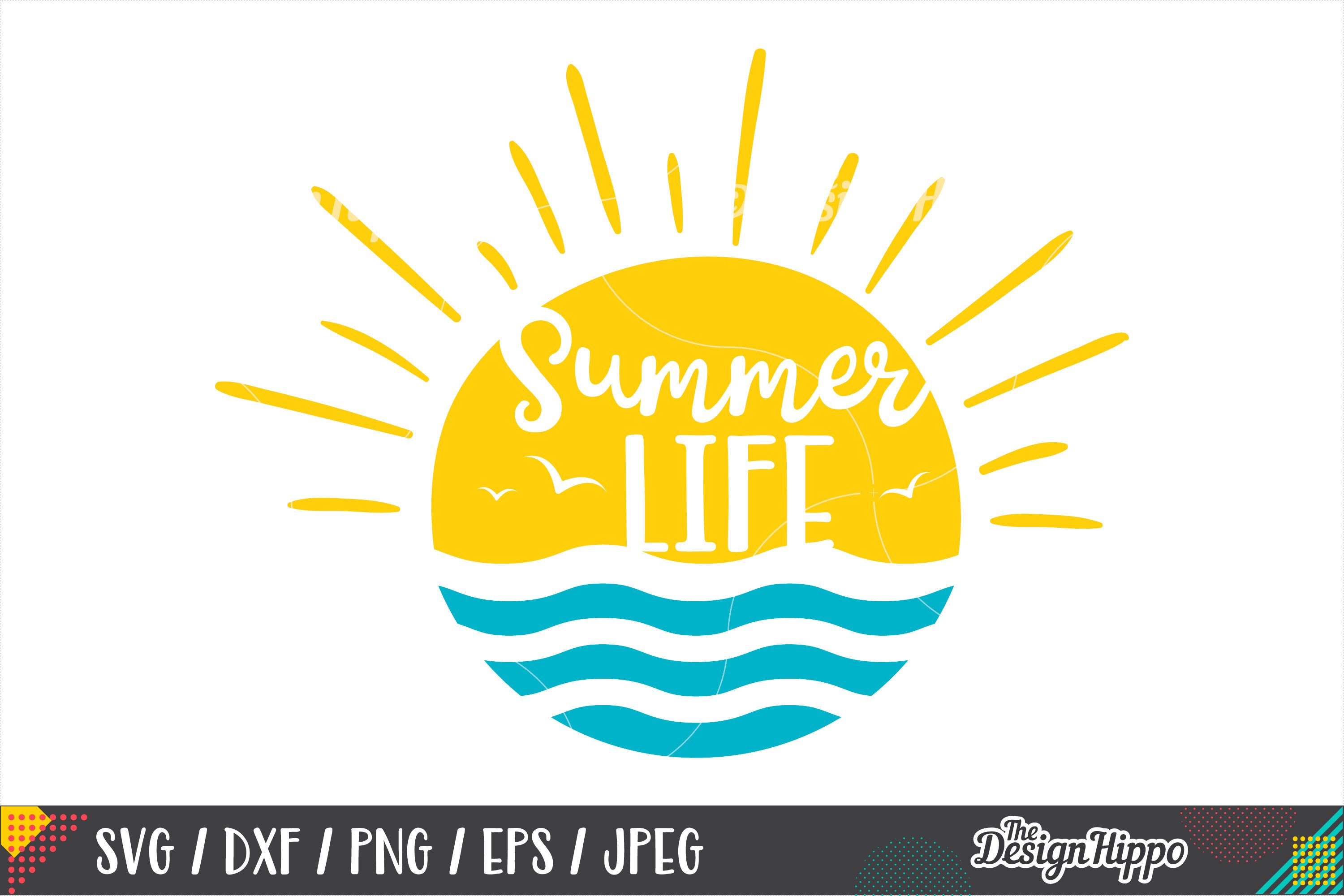 Visual Arts Summer Time SVG Summer Vacation Svg Cut file Svg for Cricut ...