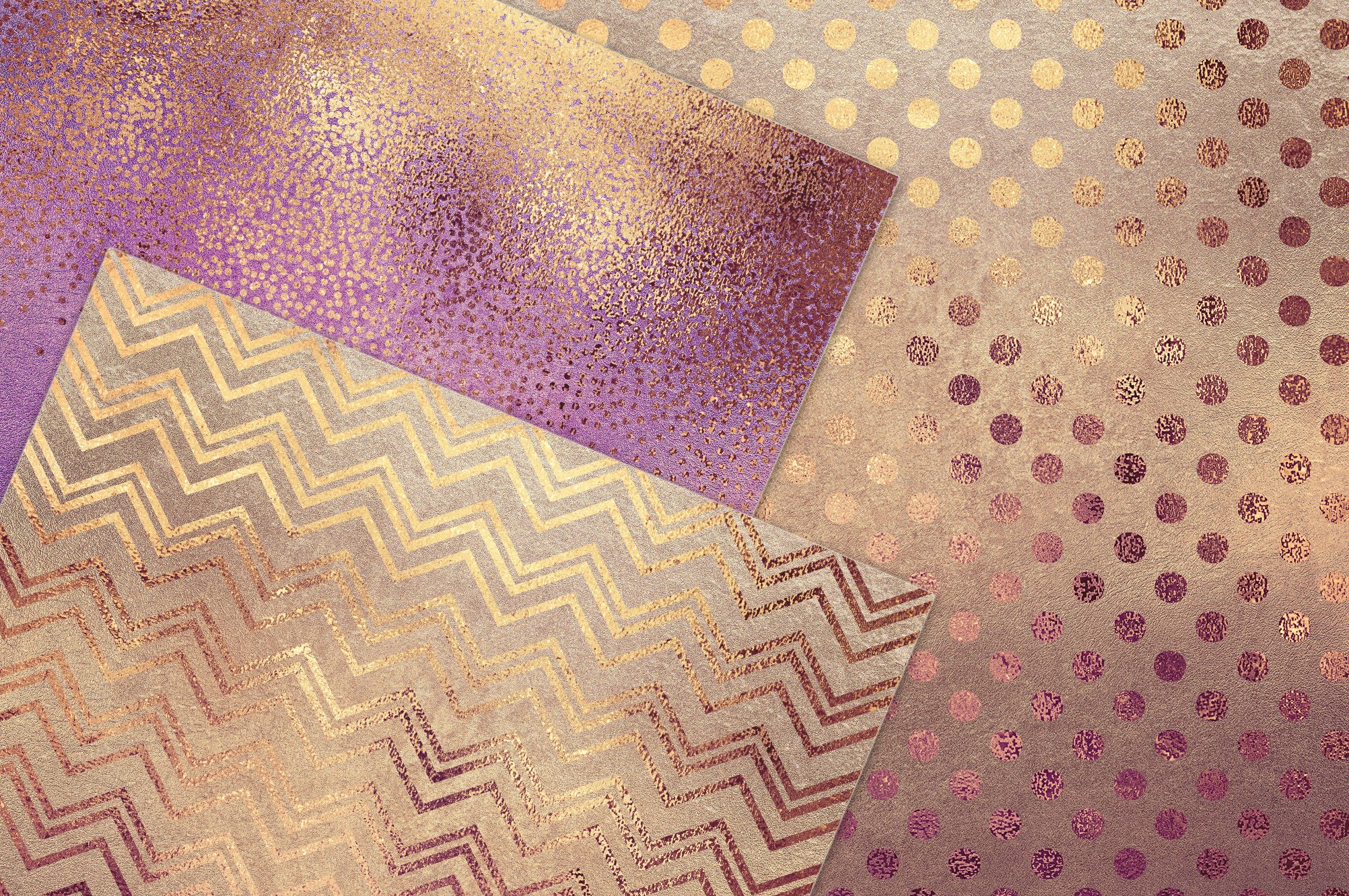 Rose Gold Pattern & Textures