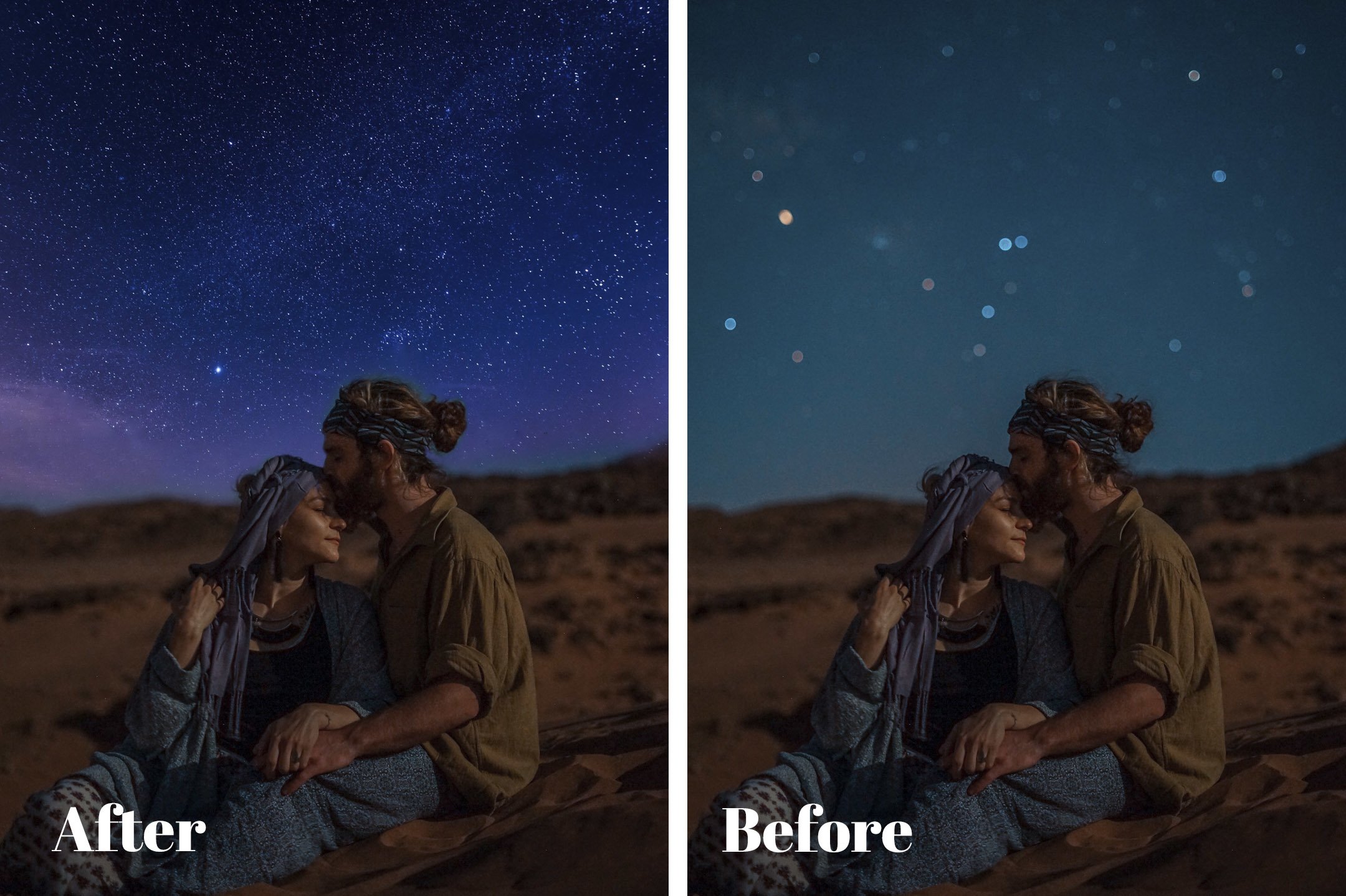 50 Night Sky Digital Overlays (630699) | Nature | Design Bundles