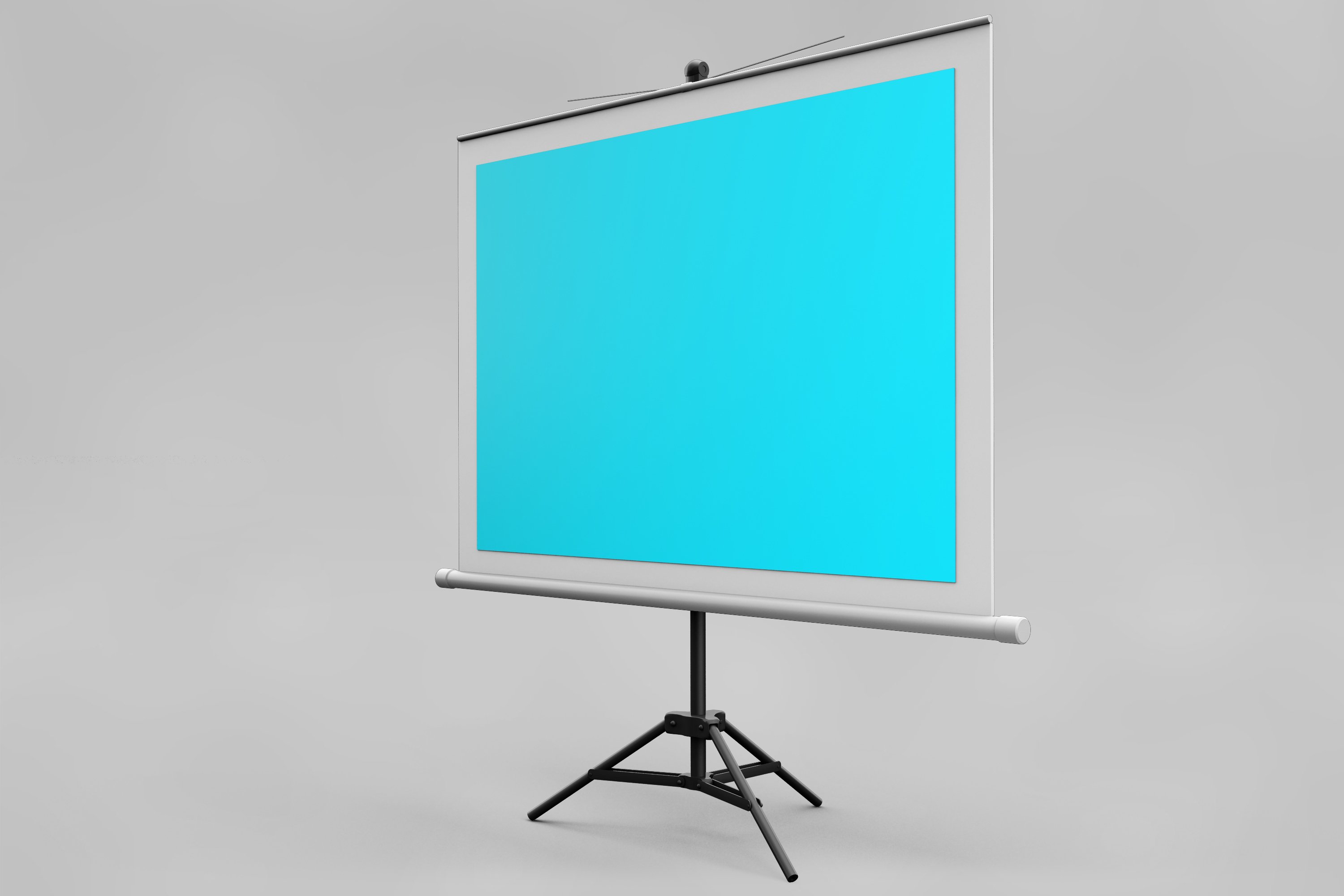 Projector Screen MockUp (40926) | Mockups | Design Bundles